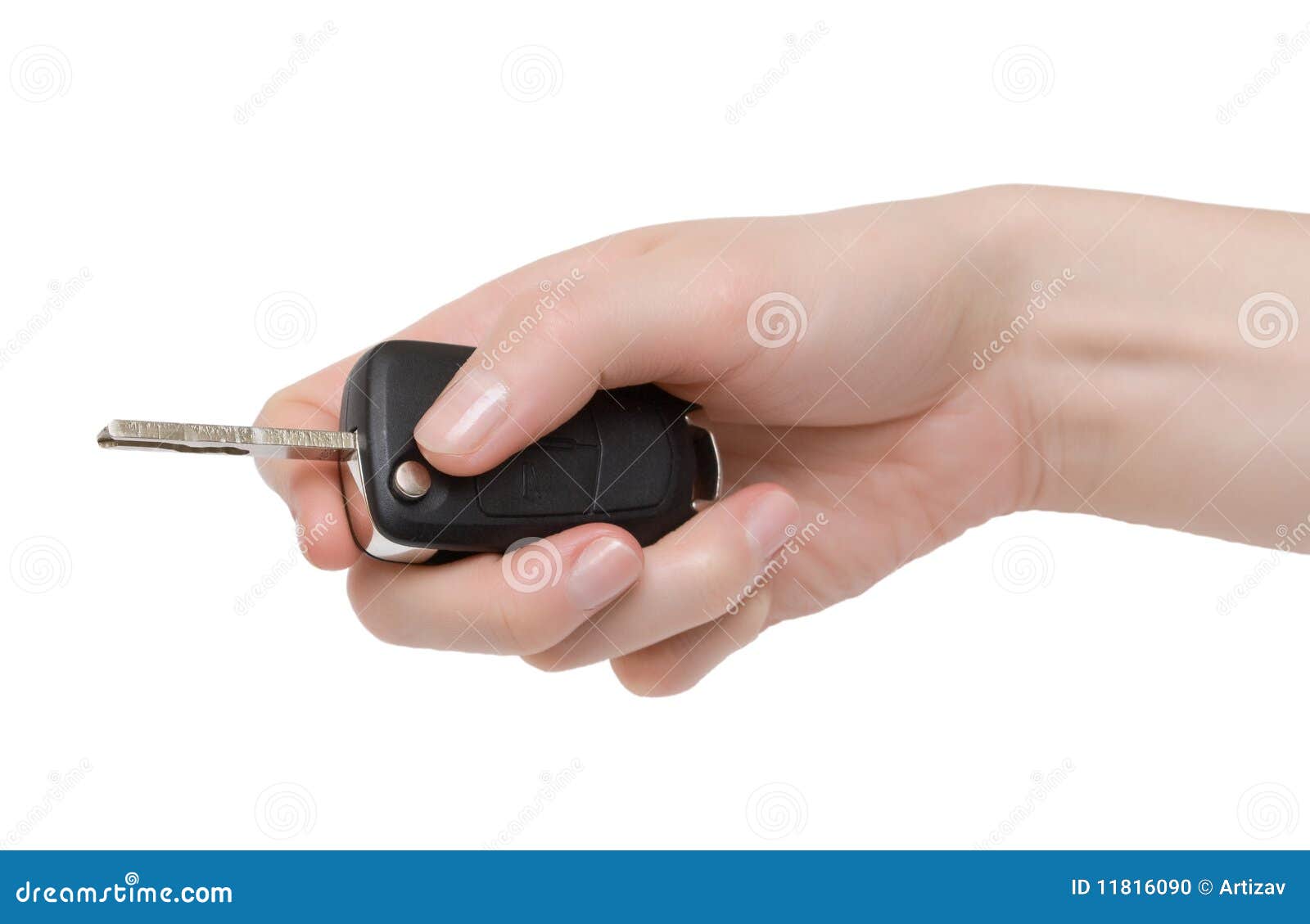 Fold car key in hand stock photo. Image of fold, business - 11816090
