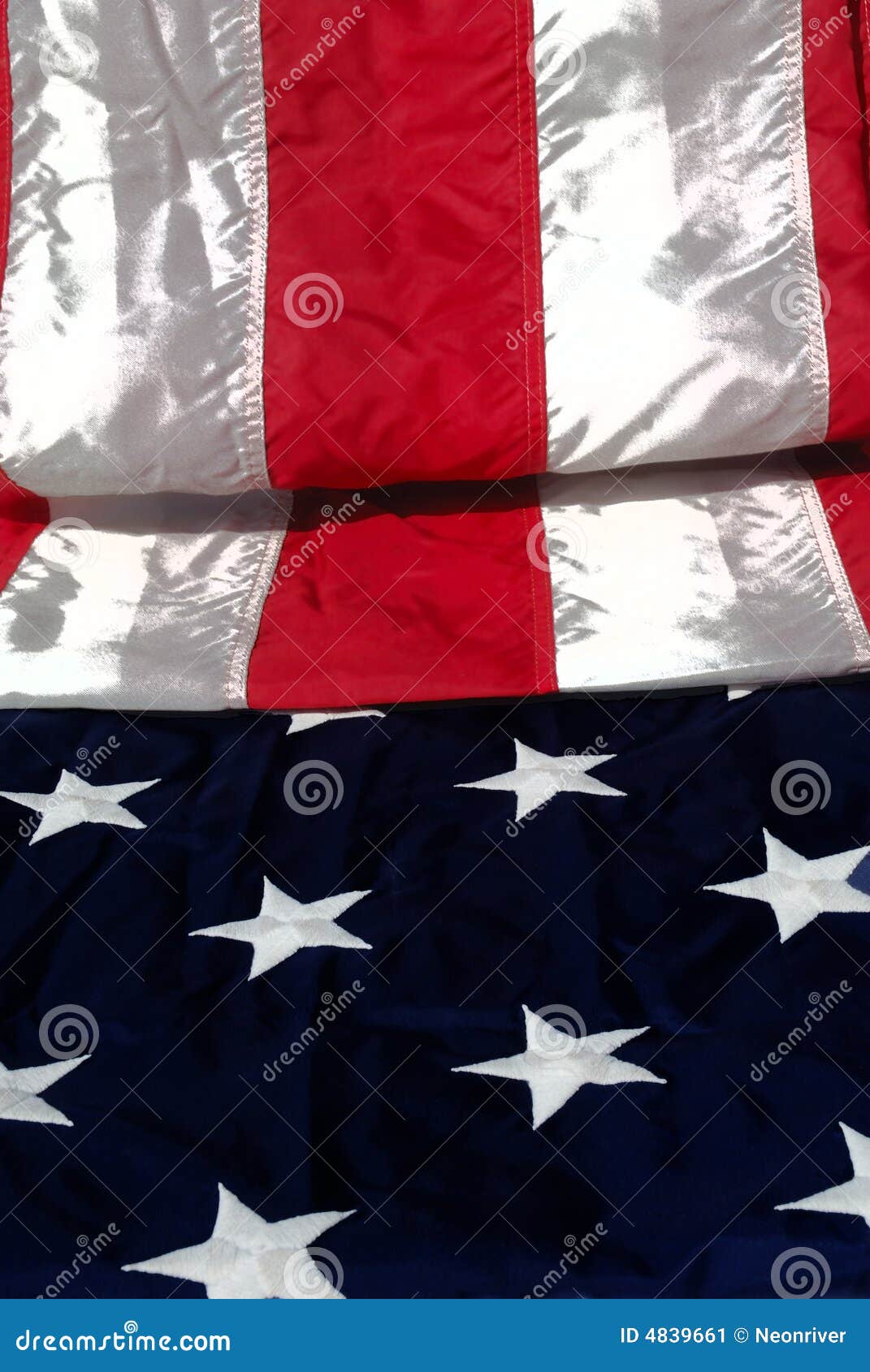 Fold the Flag stock image. Image of wind, holiday, united - 4839661