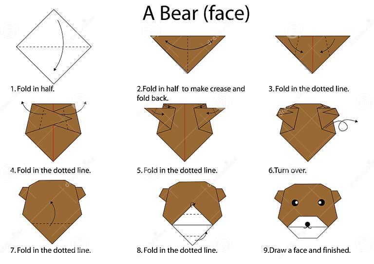 Fold paper stock vector. Illustration of handmade, enfold - 61129683