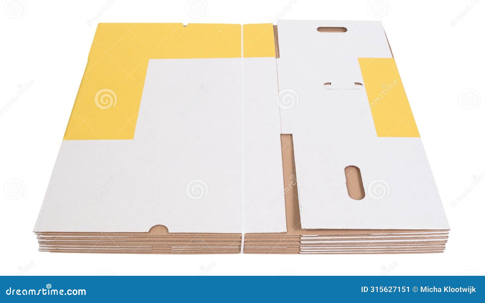 Foldable Cardboard Boxes Used for Storage Moving or Shipping Purposes ...