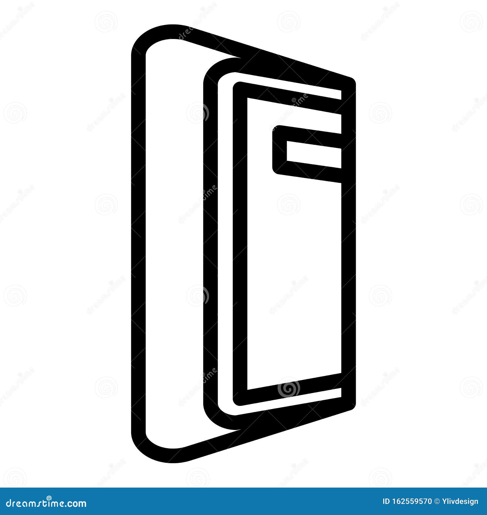 Foldable Device Icon, Outline Style Stock Vector - Illustration of ...