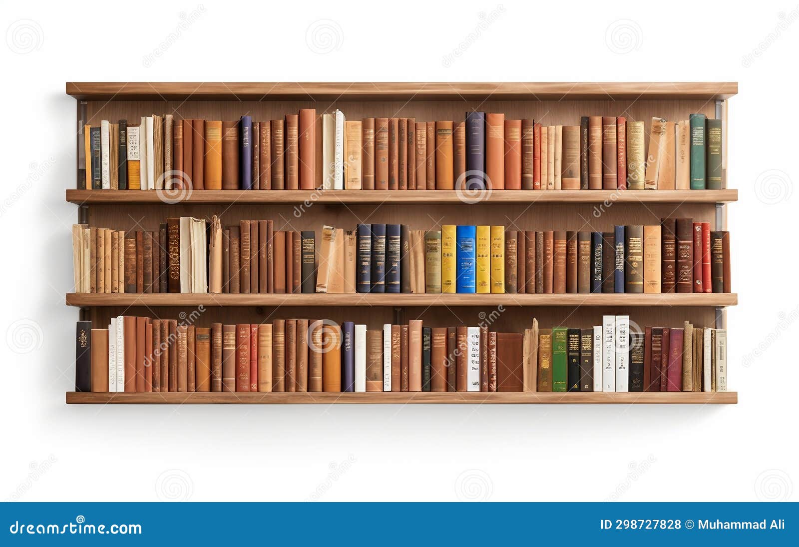 Foldable Wall Mounted Desk on White Background Stock Photo - Image of ...