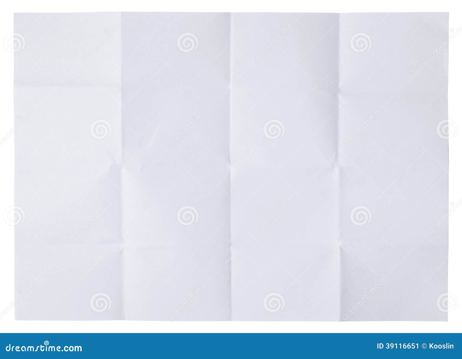 Folded Blank Poster Flyer On White With Window Shadow Overlay For Event ...