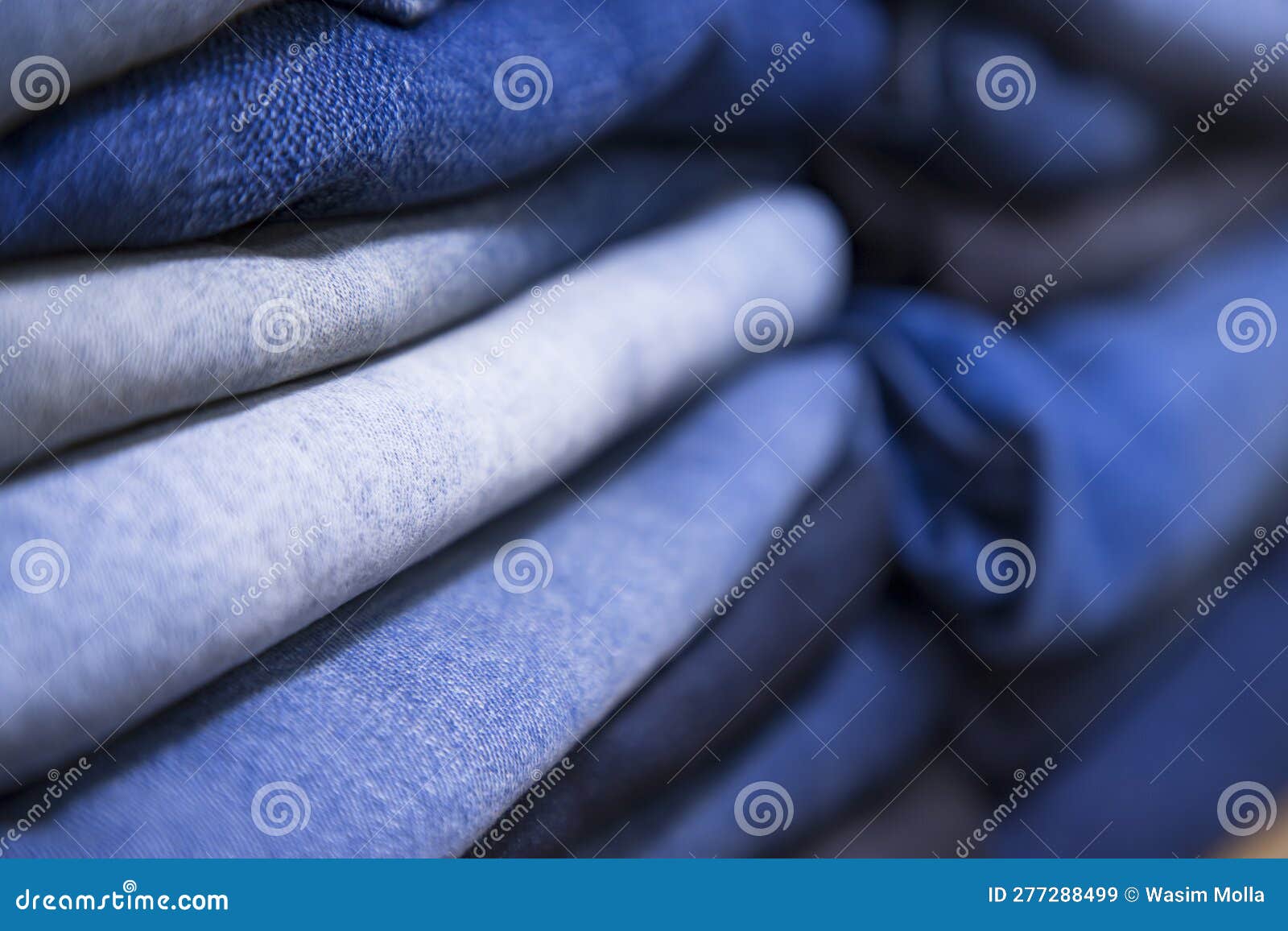 Folded Blue Jeans Pant Pattern Texture Can Be Used As a Background ...