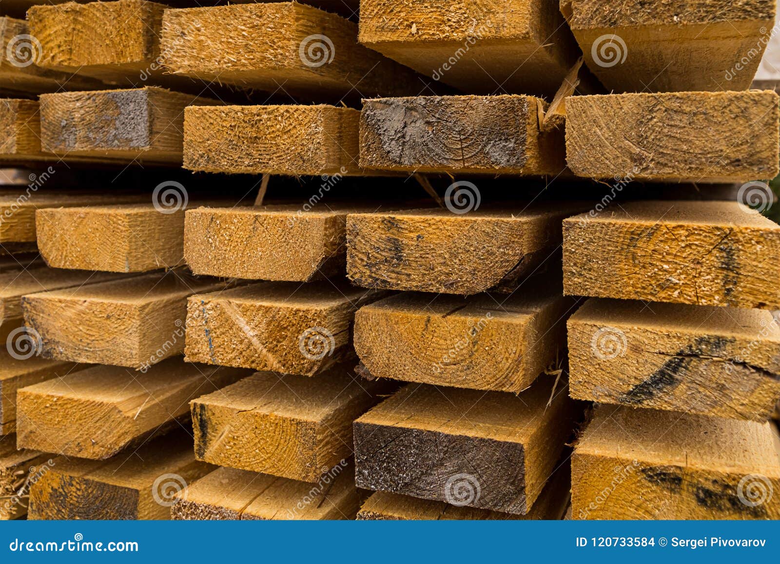 Folded Boards Vertical Row Pattern Design Sawmill Material Procurement ...