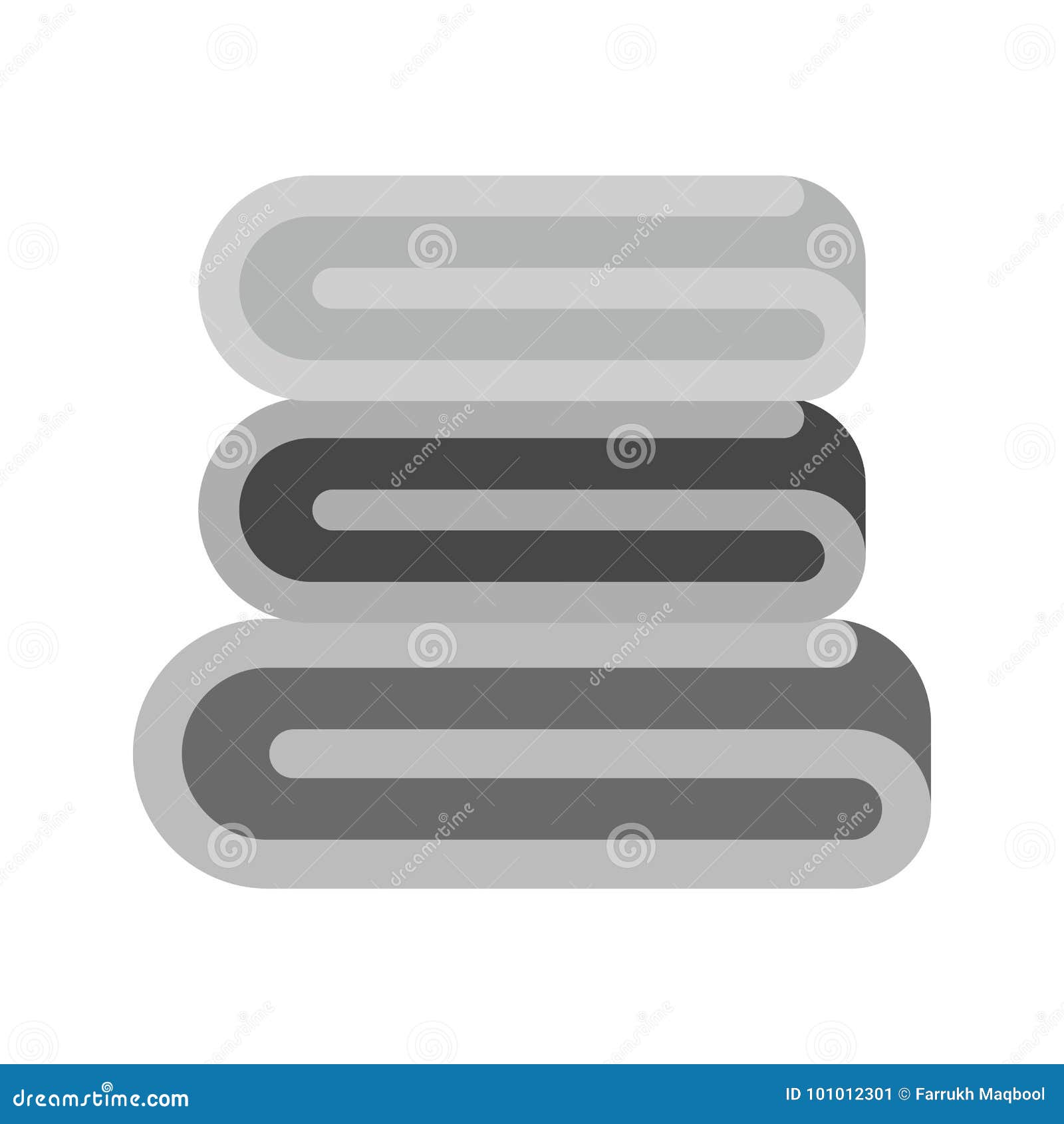 Folded Clothes stock vector. Illustration of design - 101012301