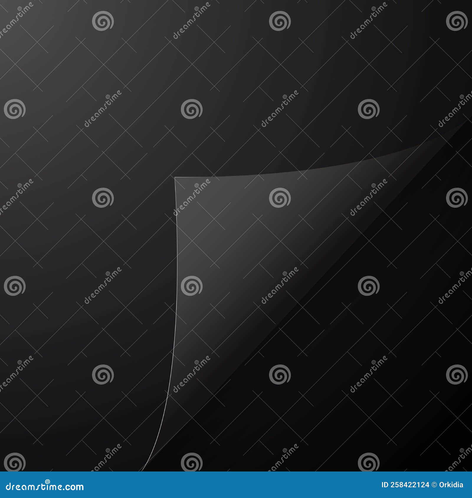 Folded Corner Paper Sheet - Isolated Design Element Stock Vector ...