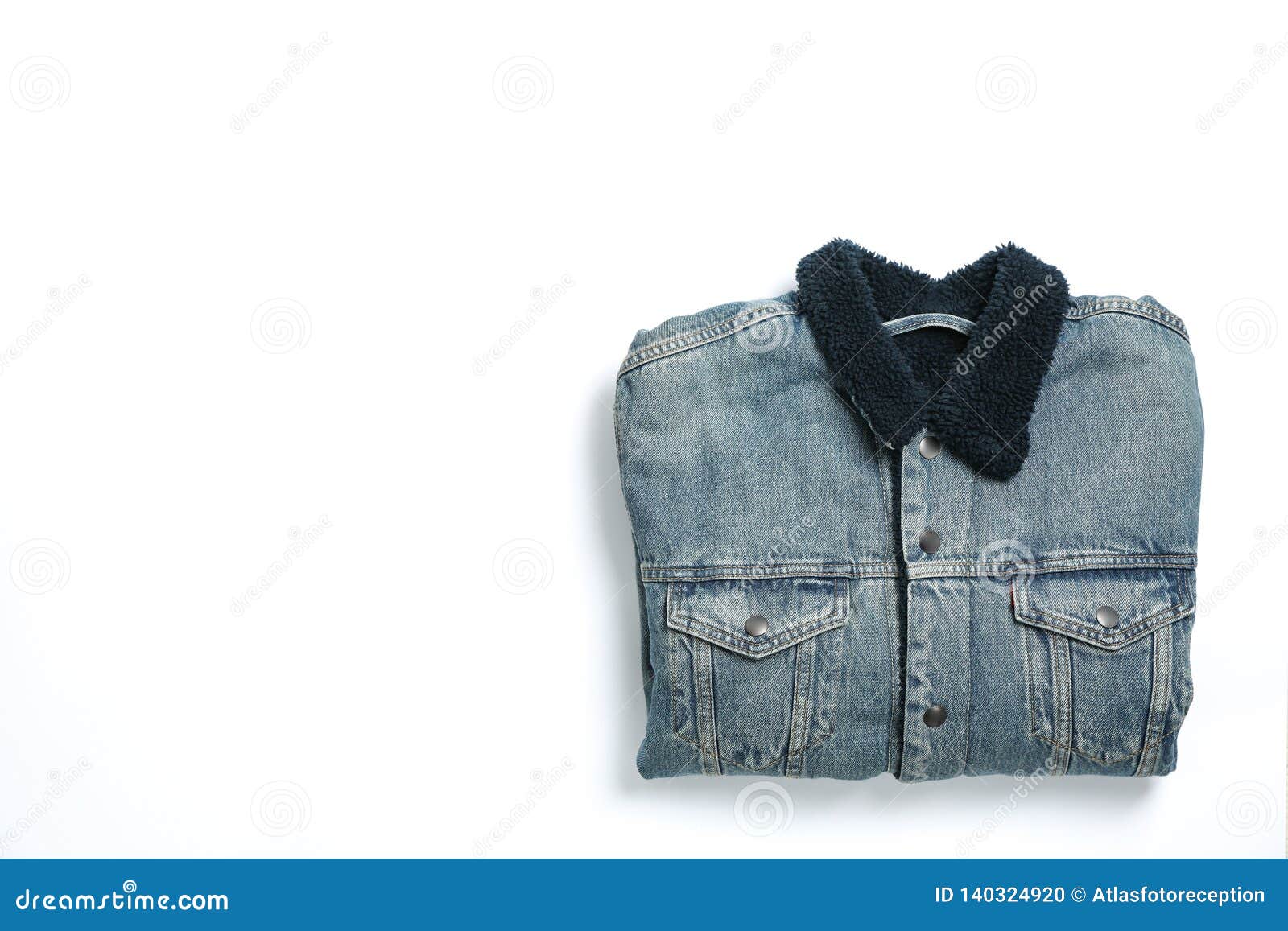 Folded Denim Jacket And Jeans Royalty-Free Stock Photography ...