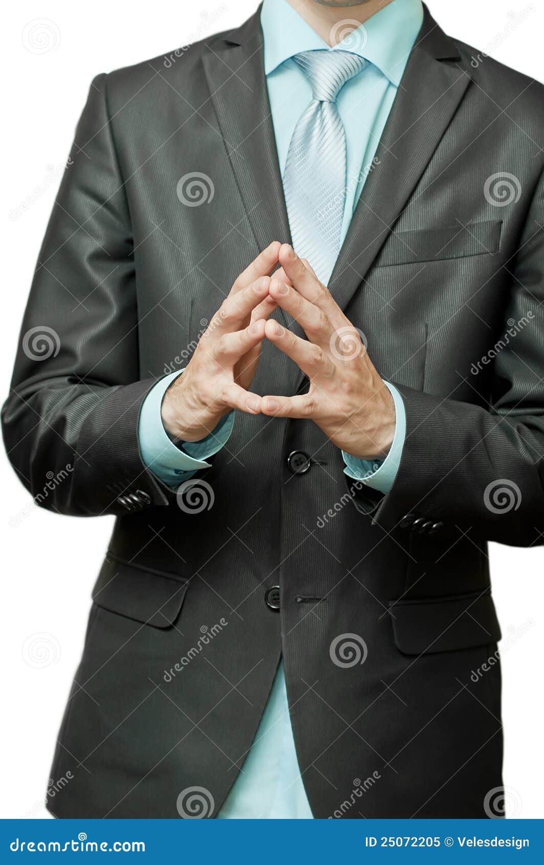 Folded fingers stock image. Image of office, human, gesture - 25072205