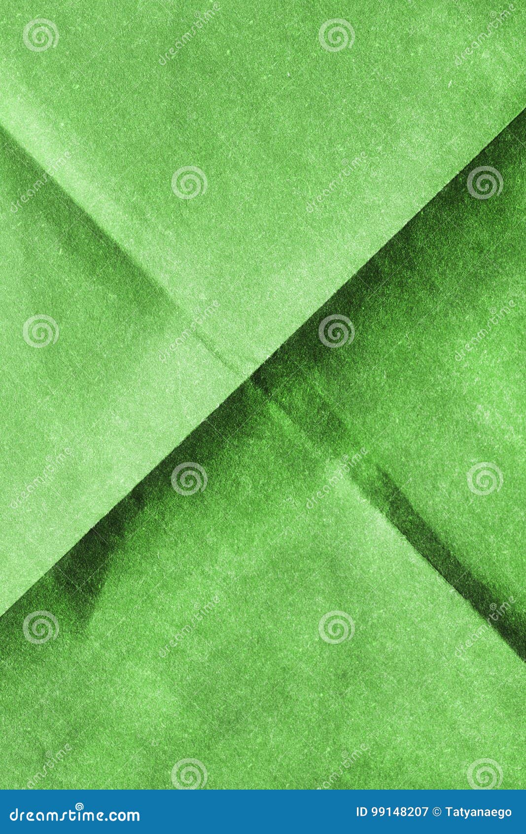 Folded green paper stock image. Image of decorative, design - 99148207