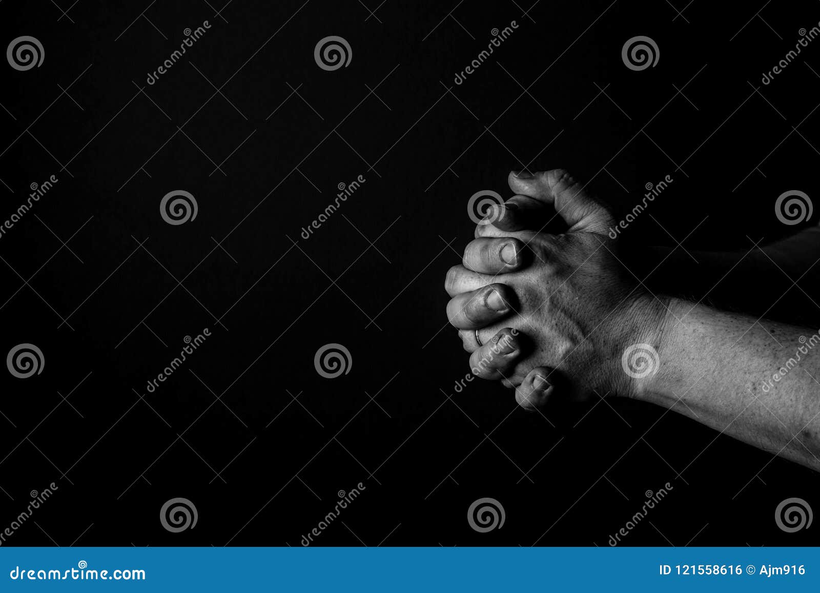 A Black Man Praying Royalty-Free Stock Photography | CartoonDealer.com ...