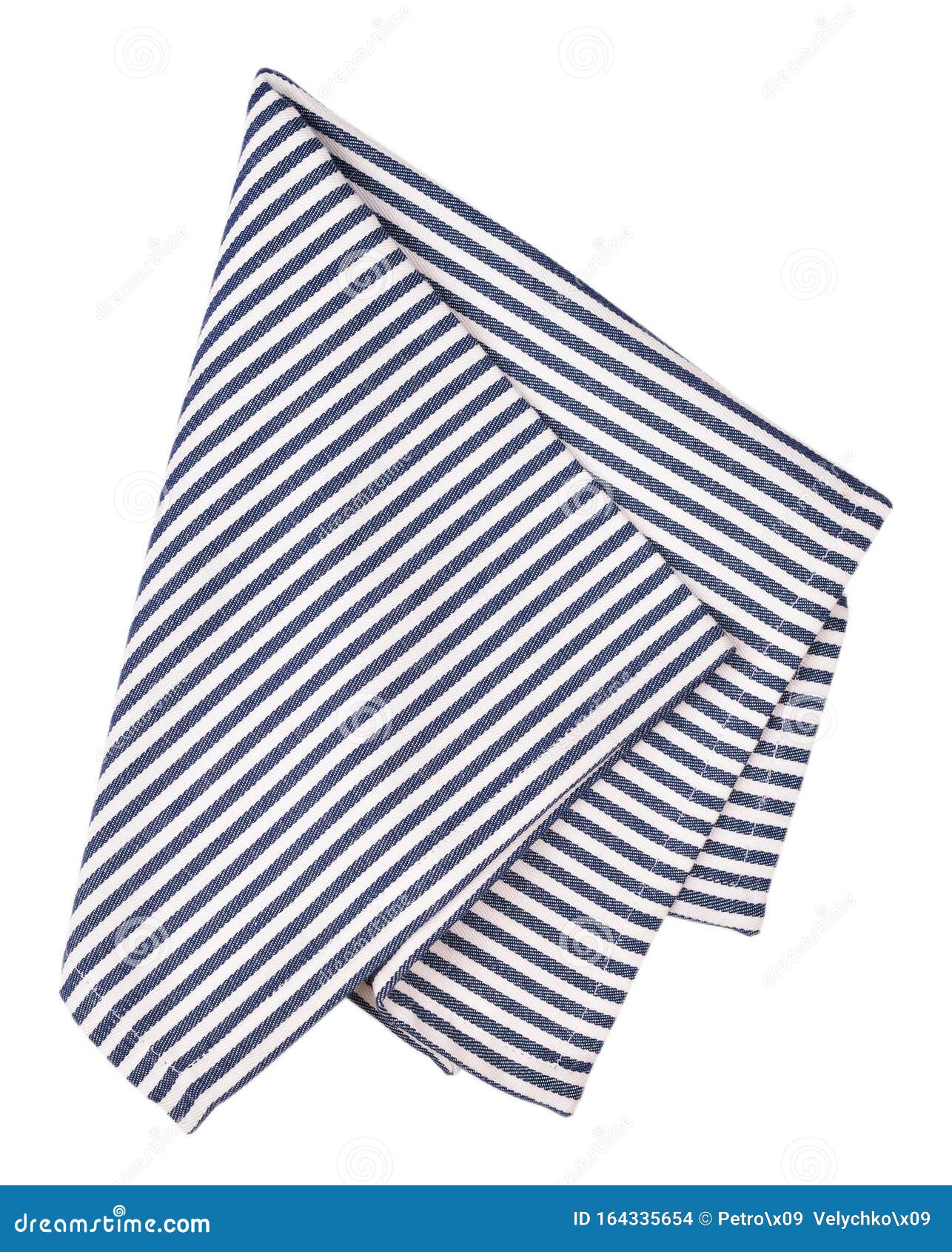 Folded napkin stock photo. Image of kitchen, color, cotton - 164335654