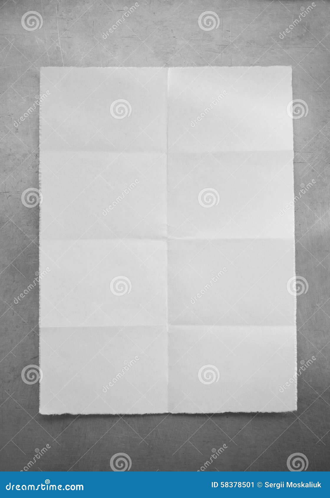 Folded note paper stock image. Image of copy, business - 58378501