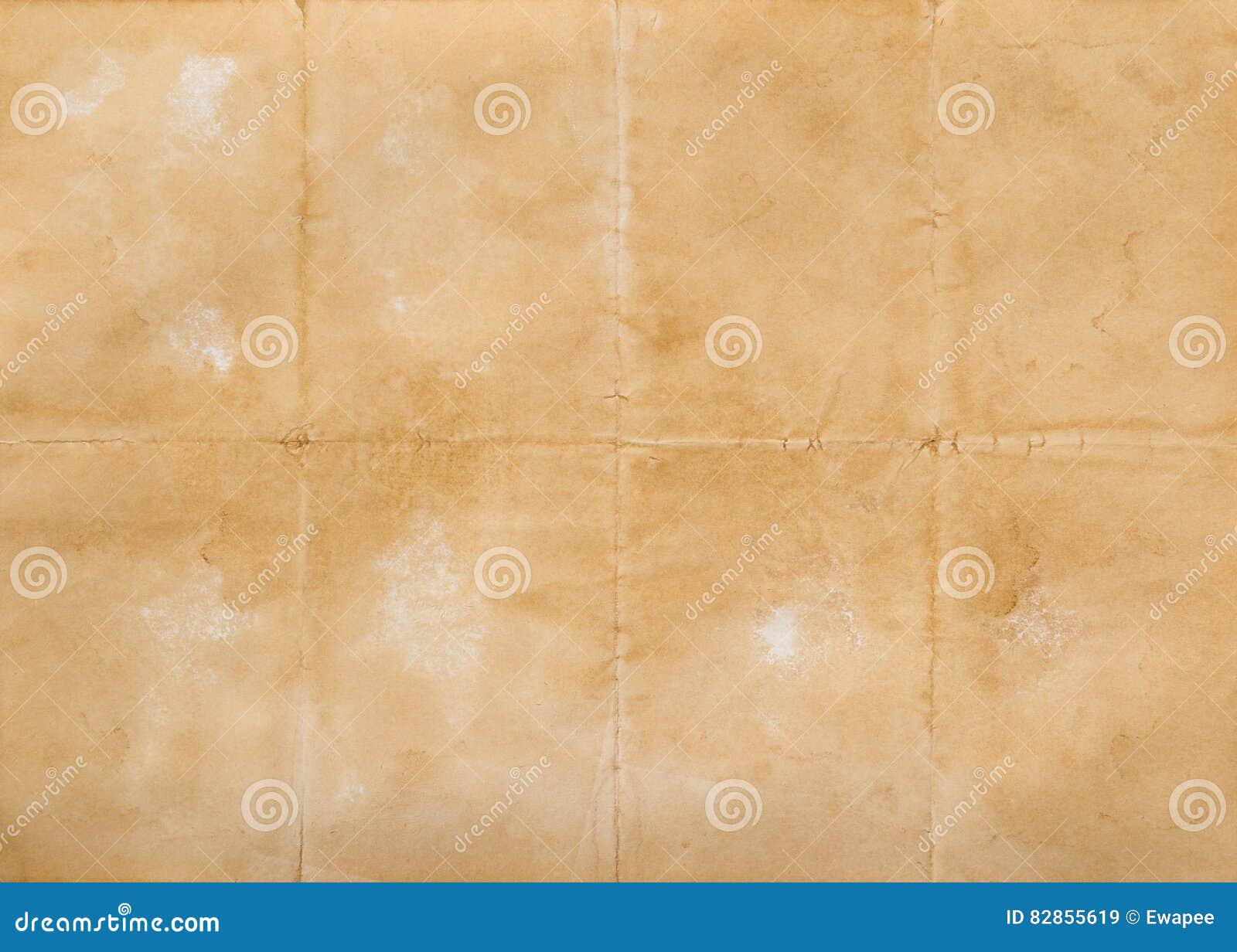 Folded old paper stock image. Image of folded, floor - 82855619
