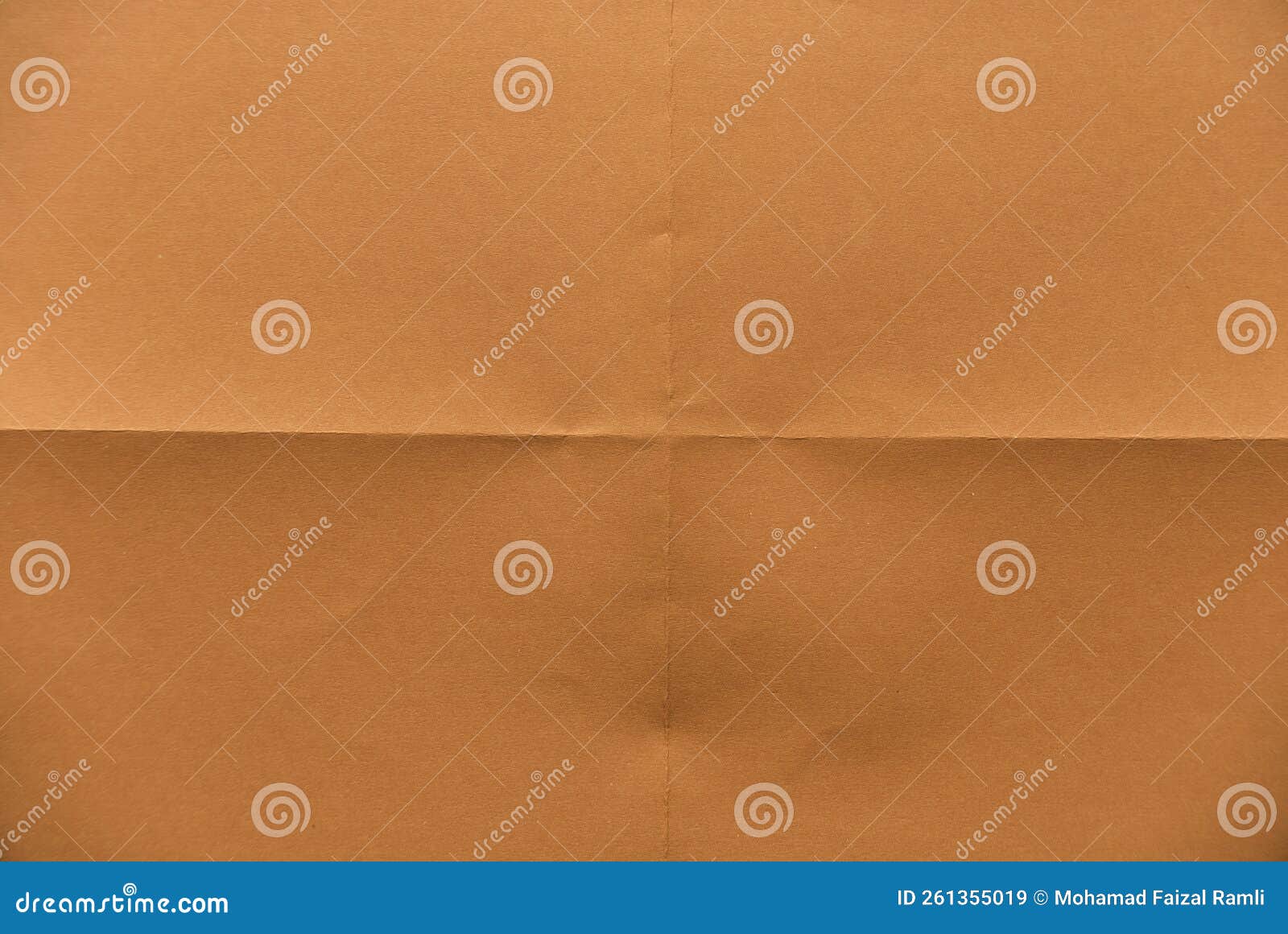 Folded Orange Paper for Background Stock Image - Image of texture ...