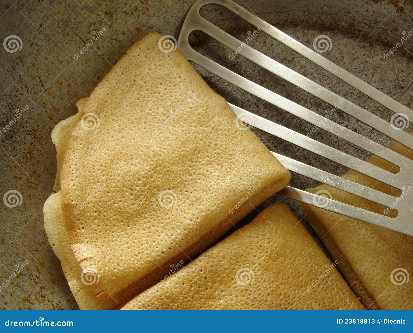 Folded pancakes stock image. Image of homemade, symbol - 23818813