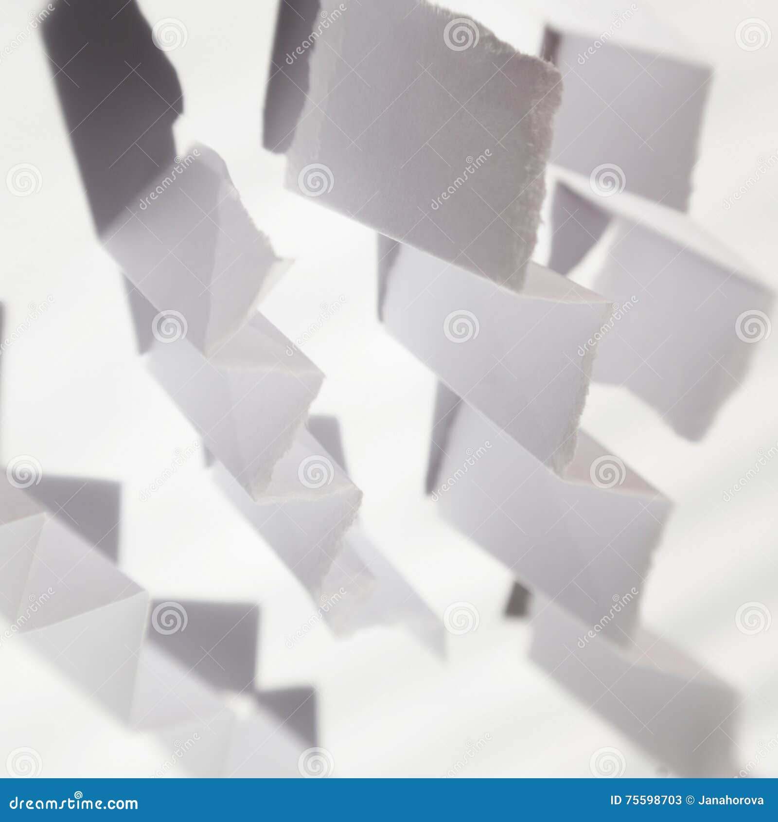 Folded paper stock image. Image of paper, school, lensbaby - 75598703