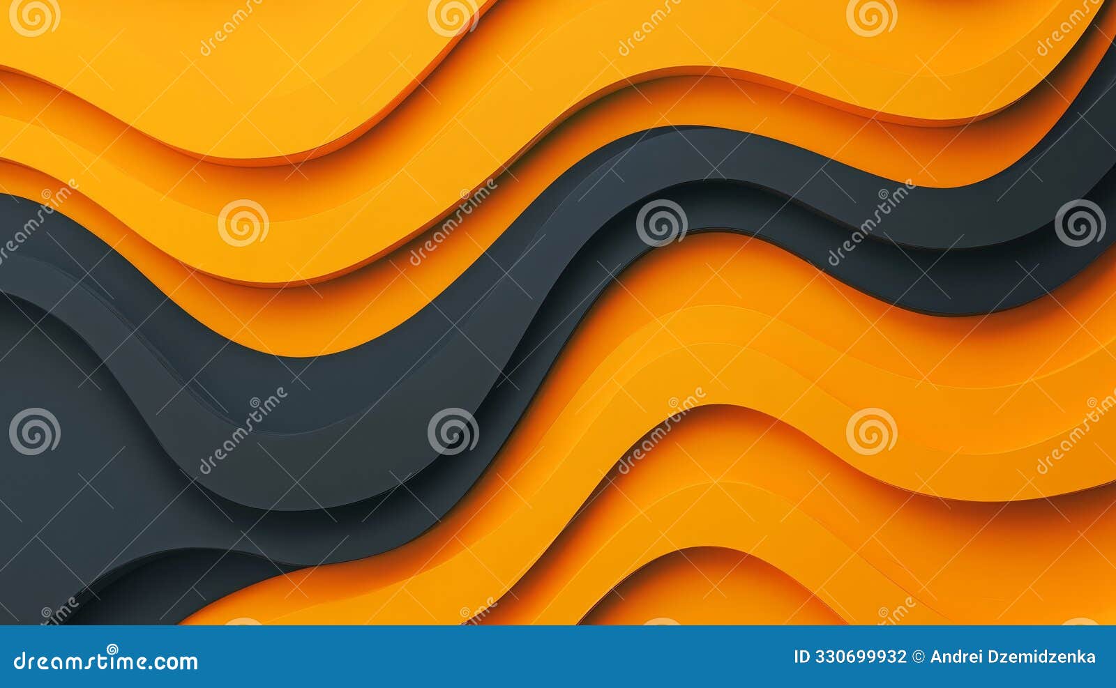 Folded Paper Effect on a Vibrant Yellow Background. Paper Maze in 3D ...