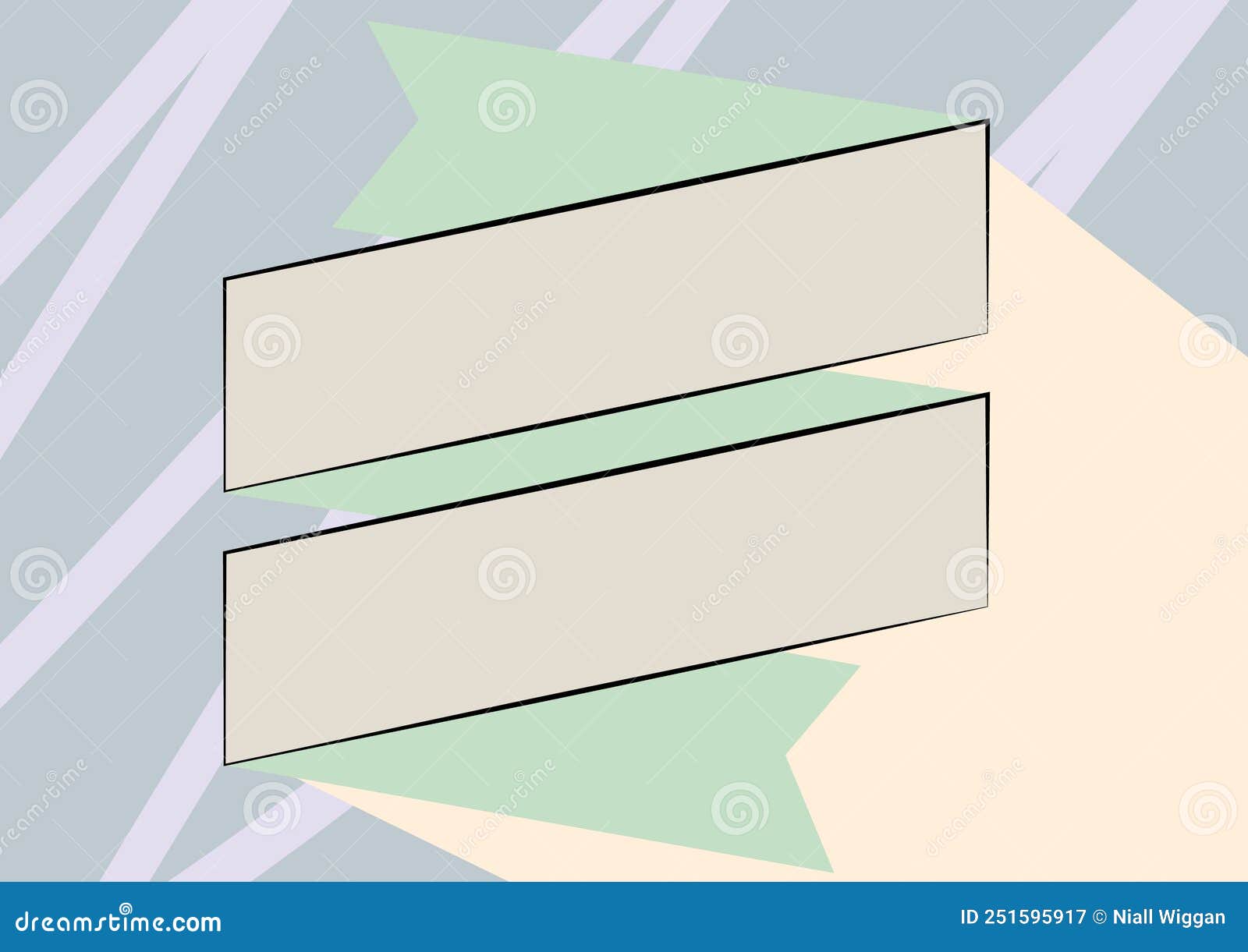 Folded Paper Sash Drawing in Zigzag Pattern. Folding Cardboard Bookmark ...
