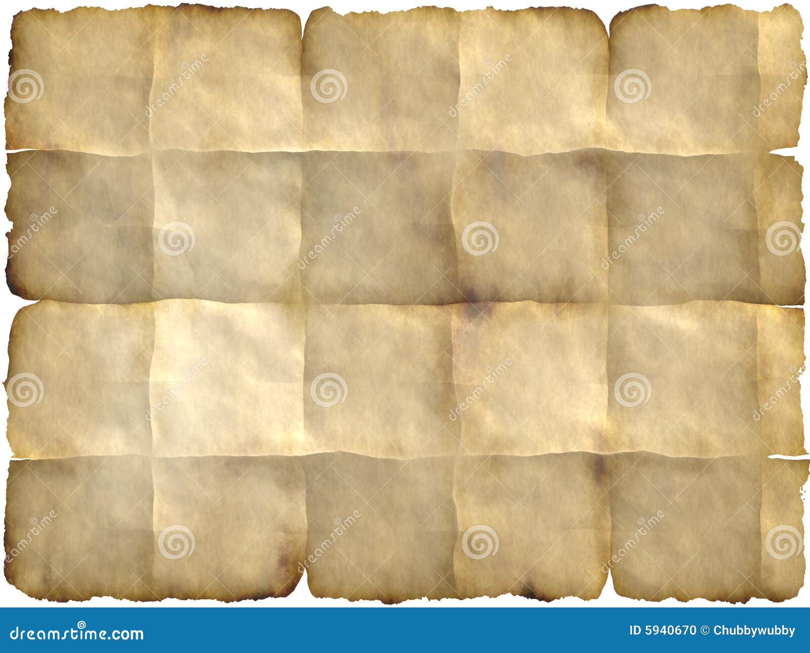 Folded parchment stock illustration. Illustration of page - 5940670