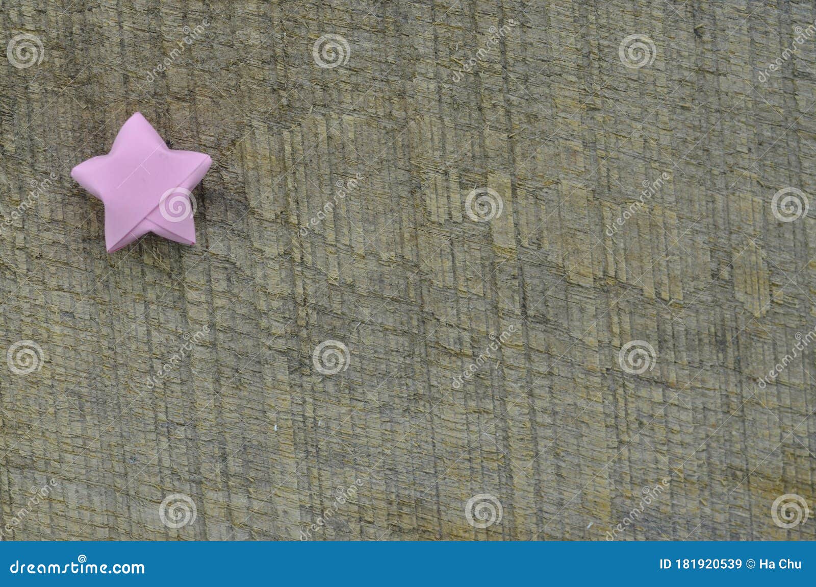 A Folded Pink Paper Star, Lovely Stock Image - Image of origami, color ...
