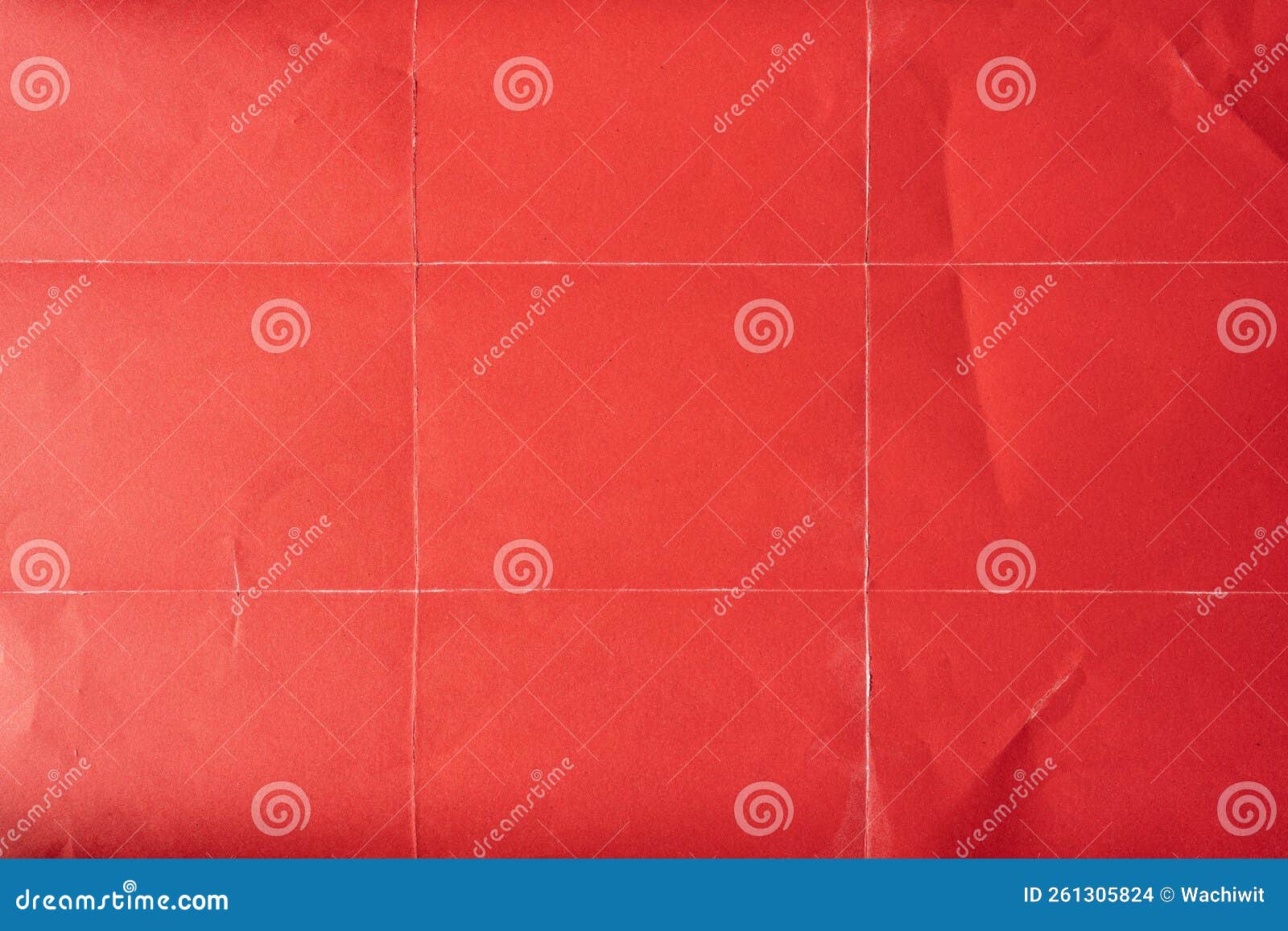 Folded Red Poster Paper Texture Stock Photo - Image of note, paper ...