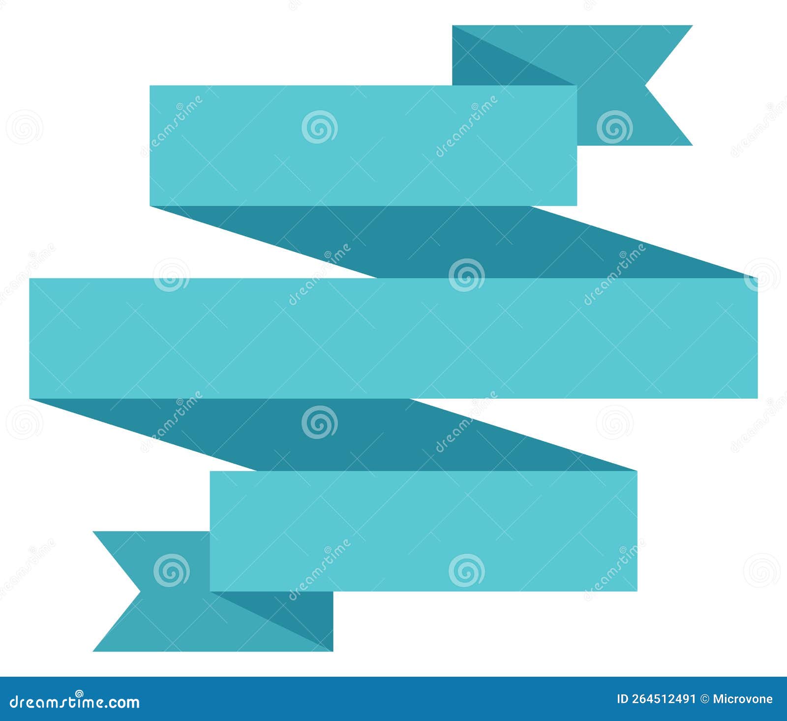 Blank Decorative Banners Vector Illustration | CartoonDealer.com #42027202