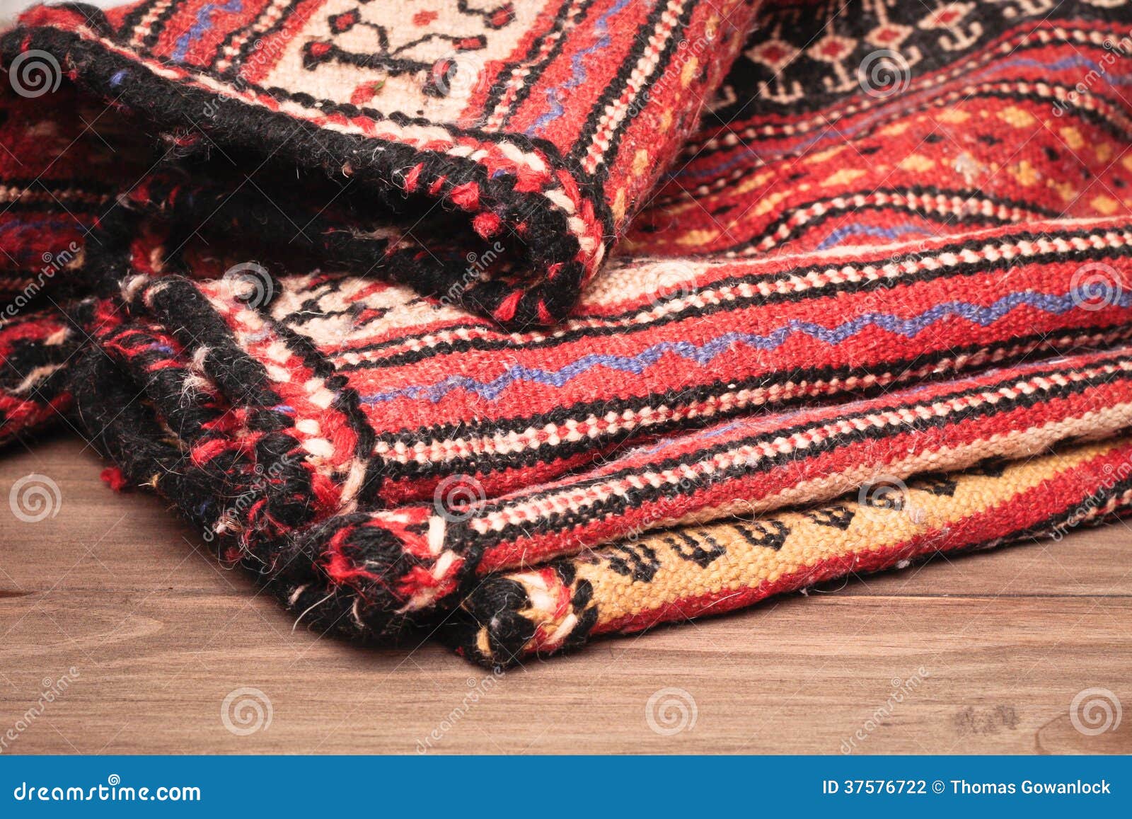 Folded rug stock photo. Image of decor, persian, pattern - 37576722