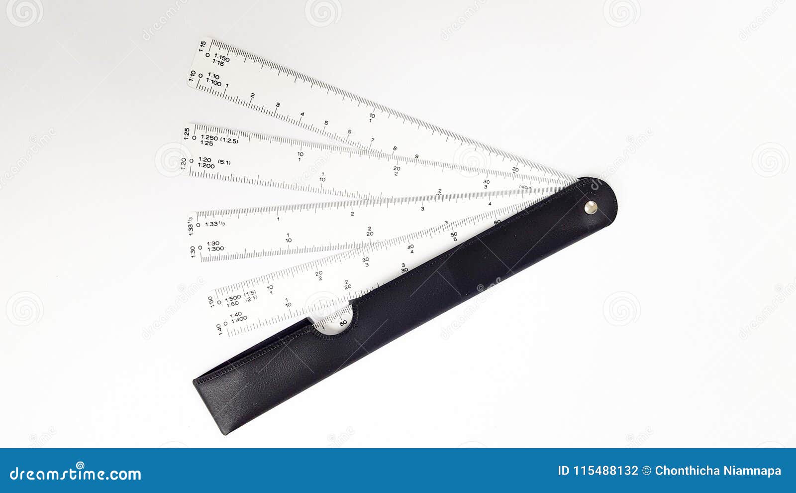 Folded Scale Ruler for Engineering, Architectural, and Construction ...