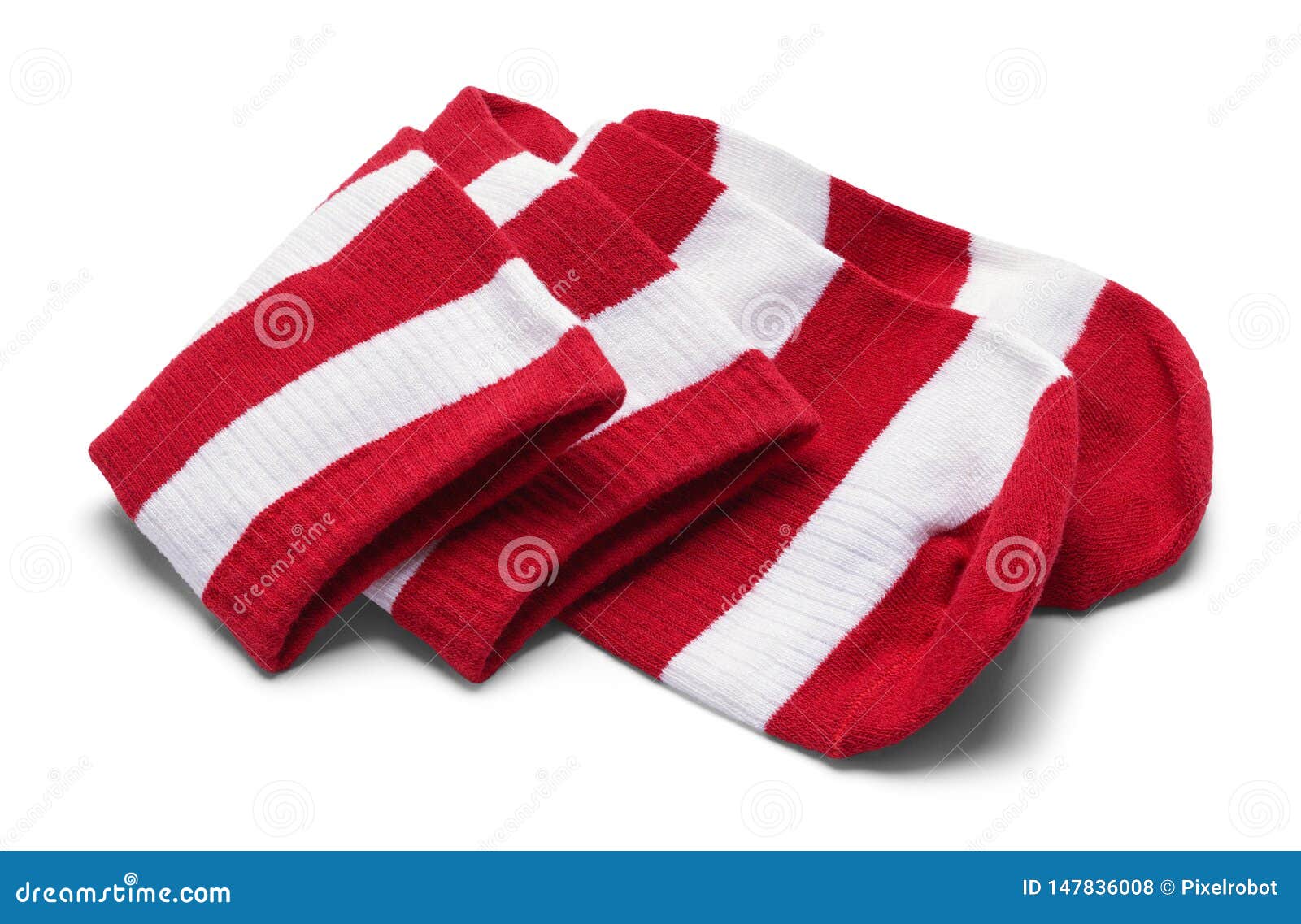 Folded Striped Socks stock photo. Image of socks, clean - 147836008
