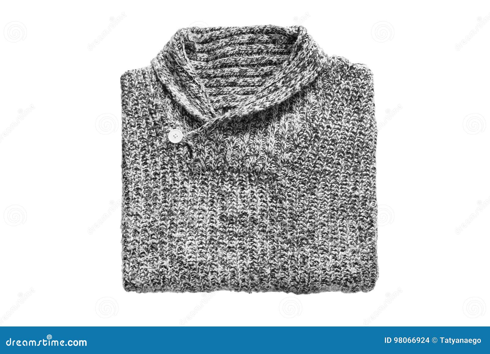 Folded sweater isolated stock photo. Image of yarn, background - 98066924