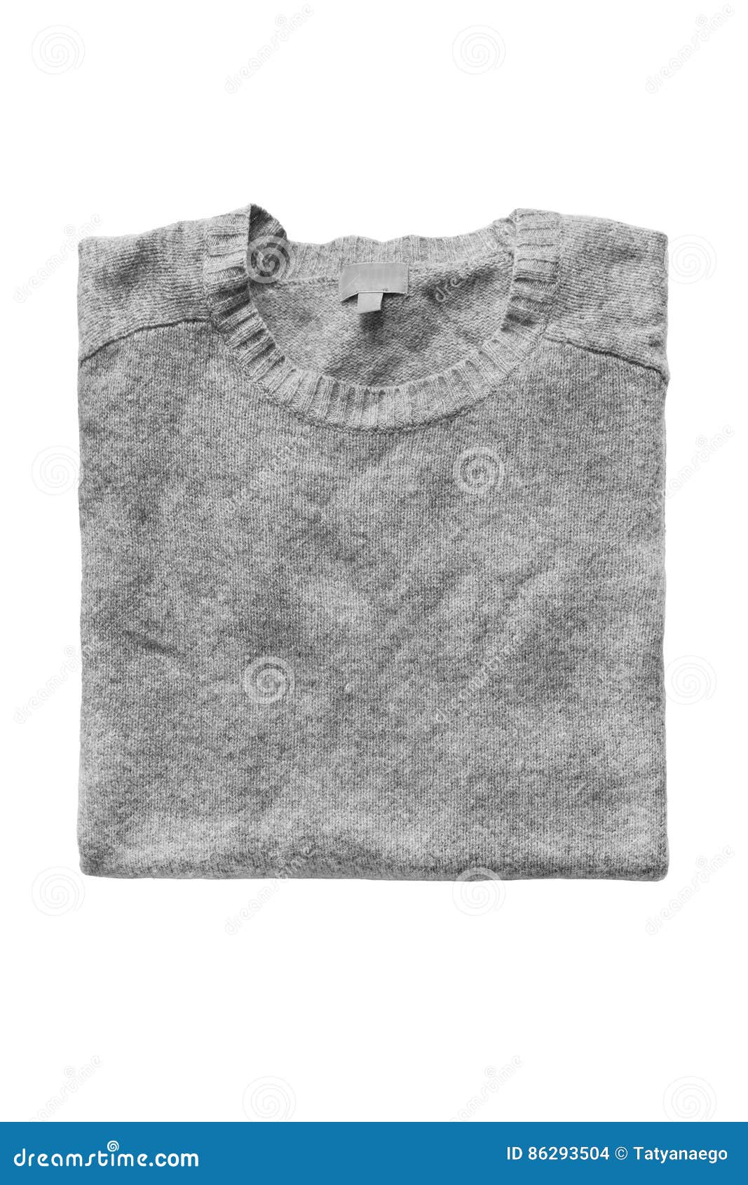 Folded sweater isolated stock photo. Image of style, garment - 86293504