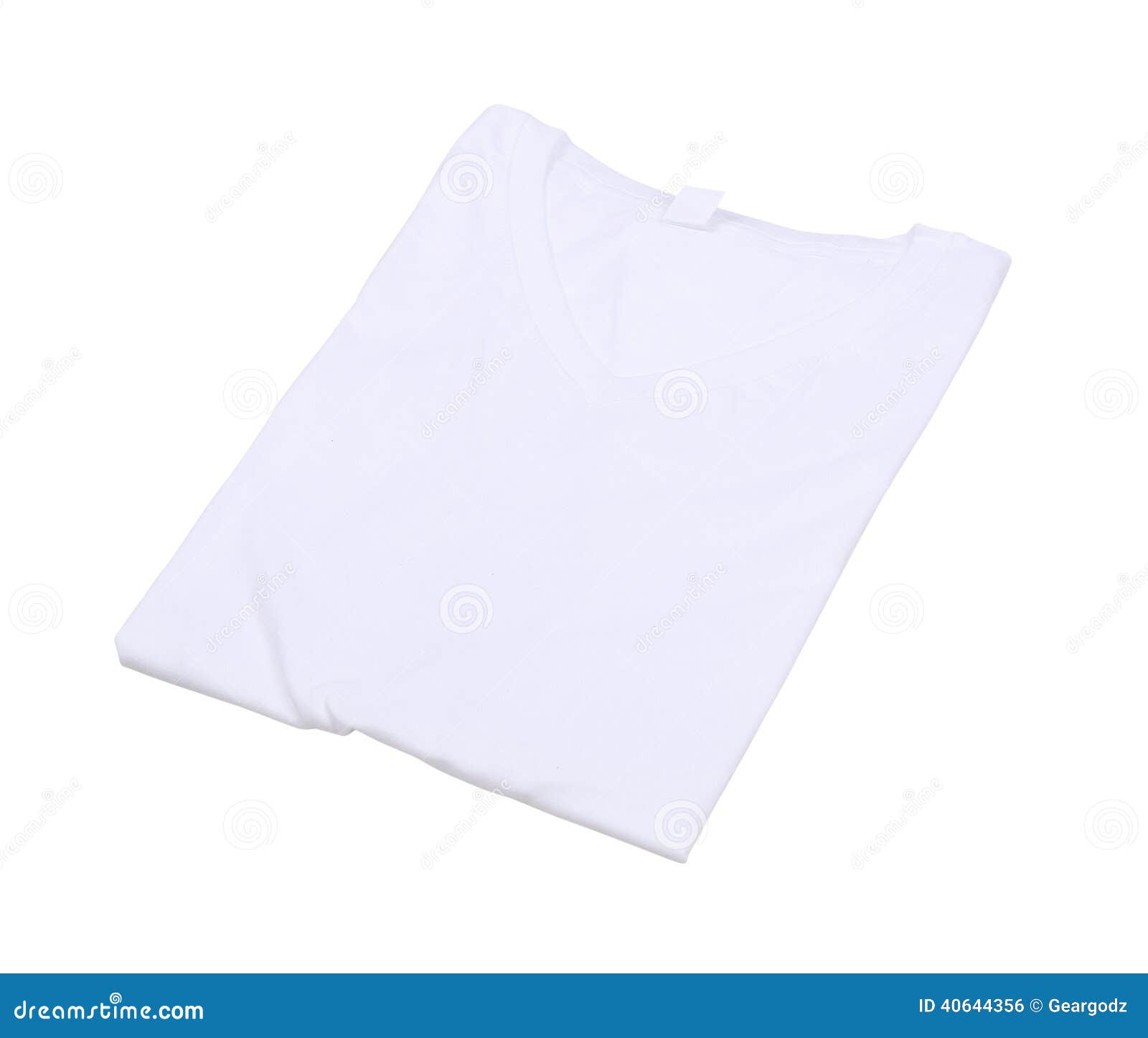 Folded t-shirt isolated stock photo. Image of fashion - 40644356