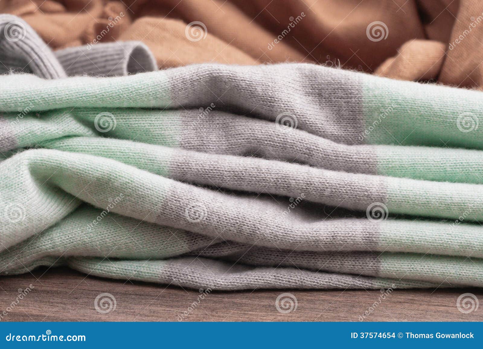 Folded Wool In Three Colours Royalty-Free Stock Photo | CartoonDealer ...
