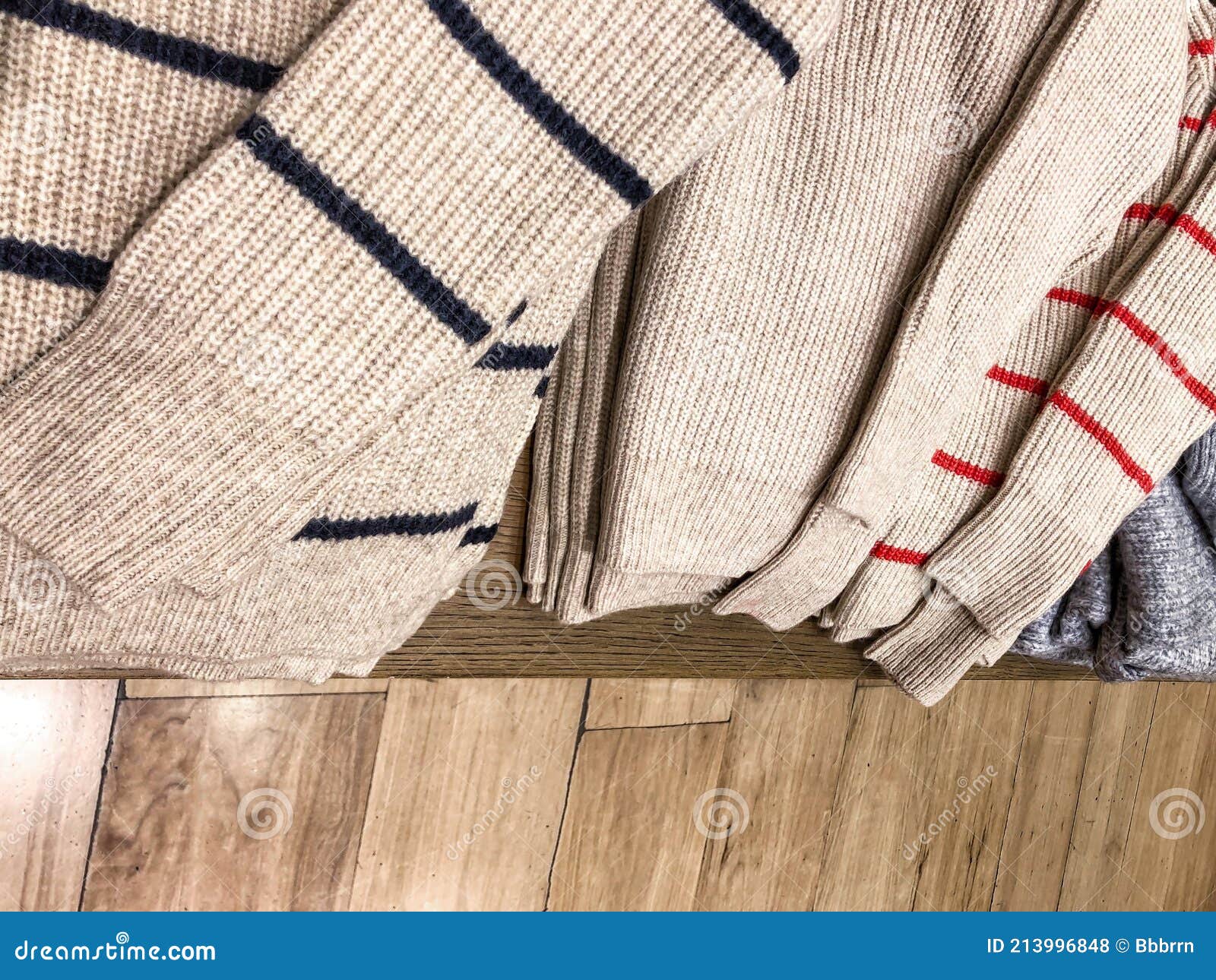 Folded Wool In Three Colours Royalty-Free Stock Photo | CartoonDealer ...