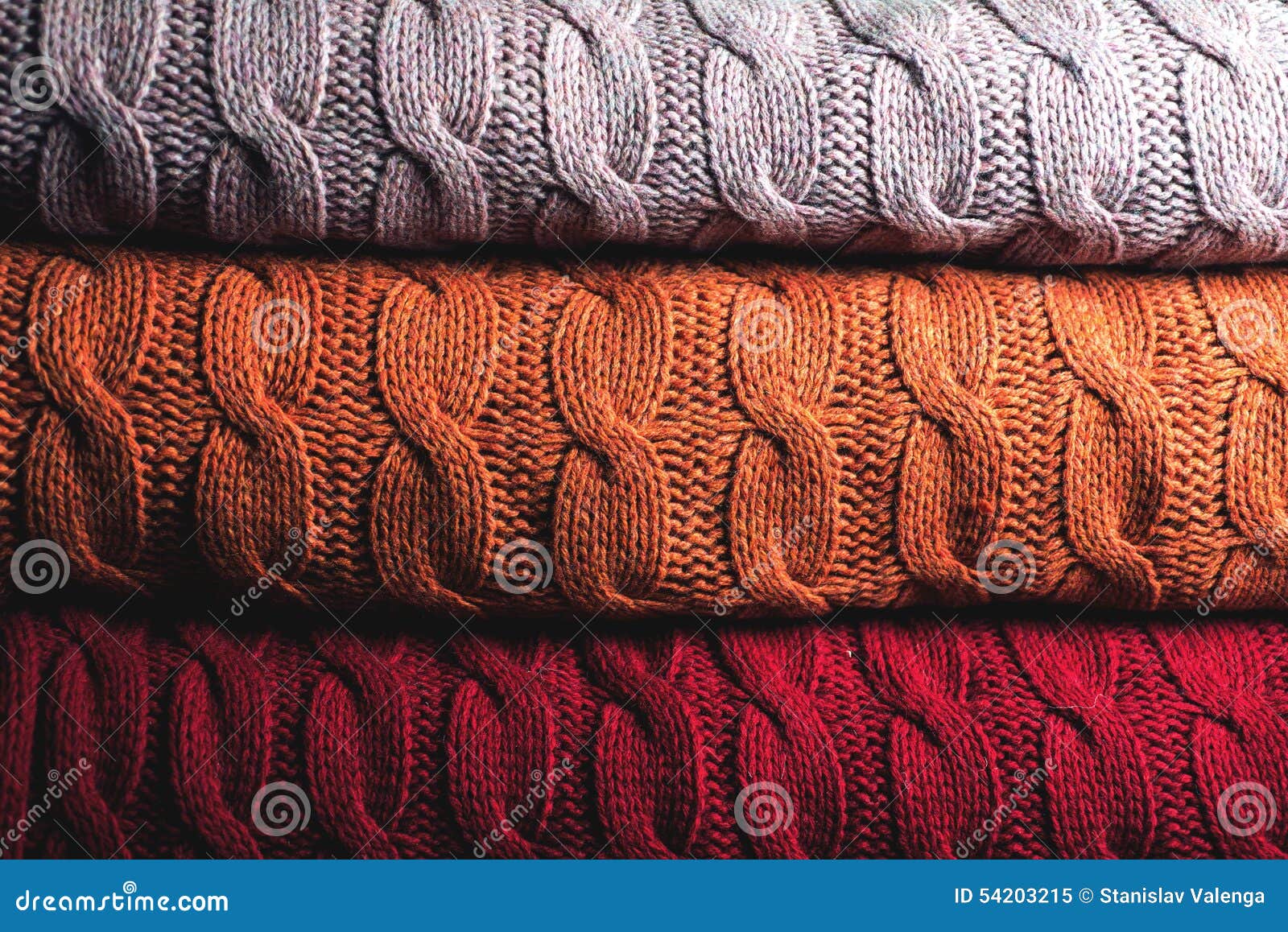 Folded Wool in Three Colours Stock Image - Image of pink, background ...