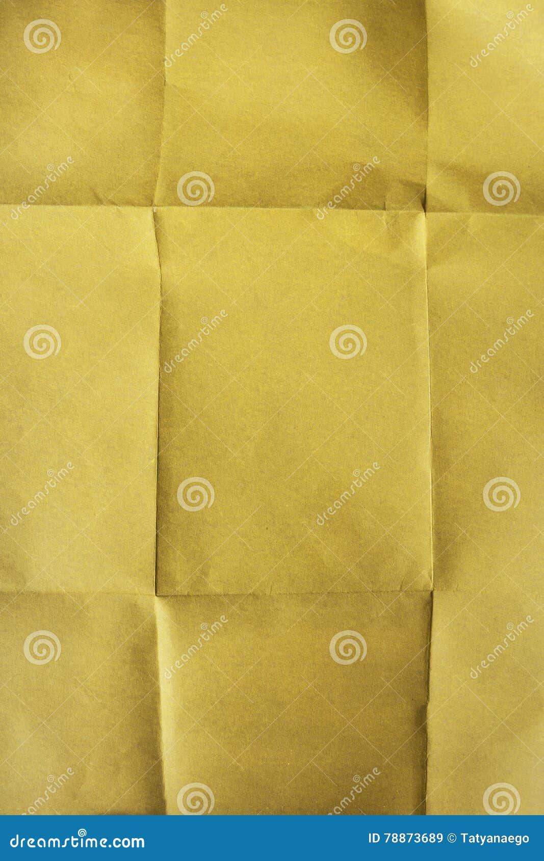 Folded yellow paper stock image. Image of abstract, wrapper - 78873689