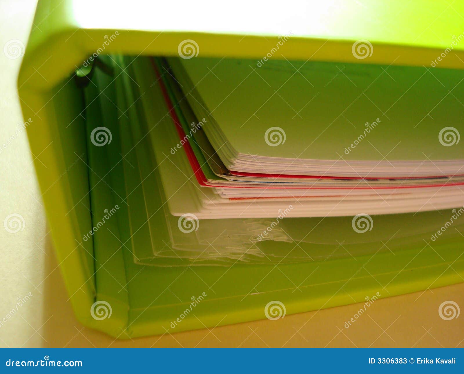 Folder stock image. Image of binder, presentation, catalogue - 3306383