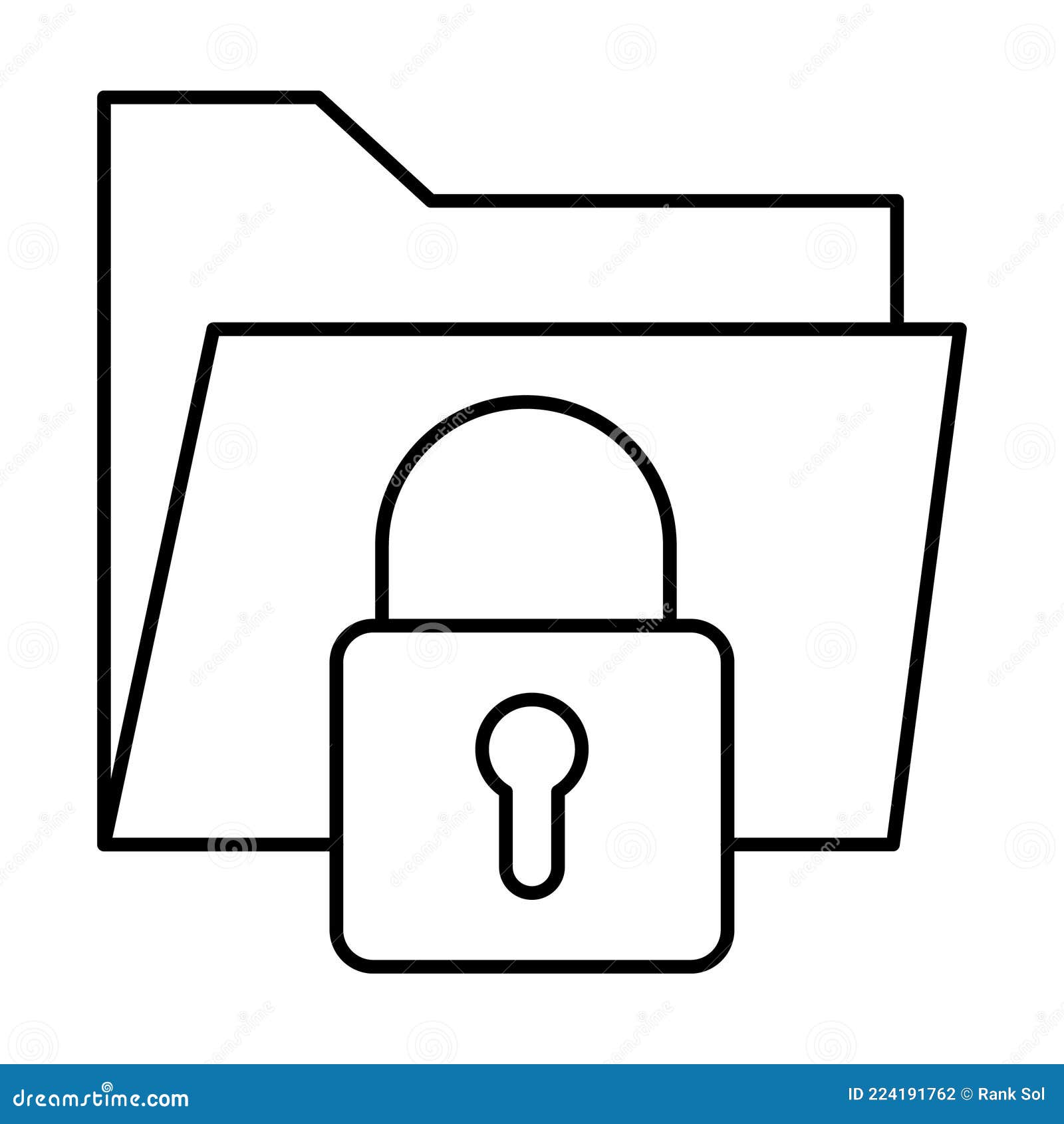 Folder Access Icon Icon Which Can Easily Modify or Edit Editorial ...