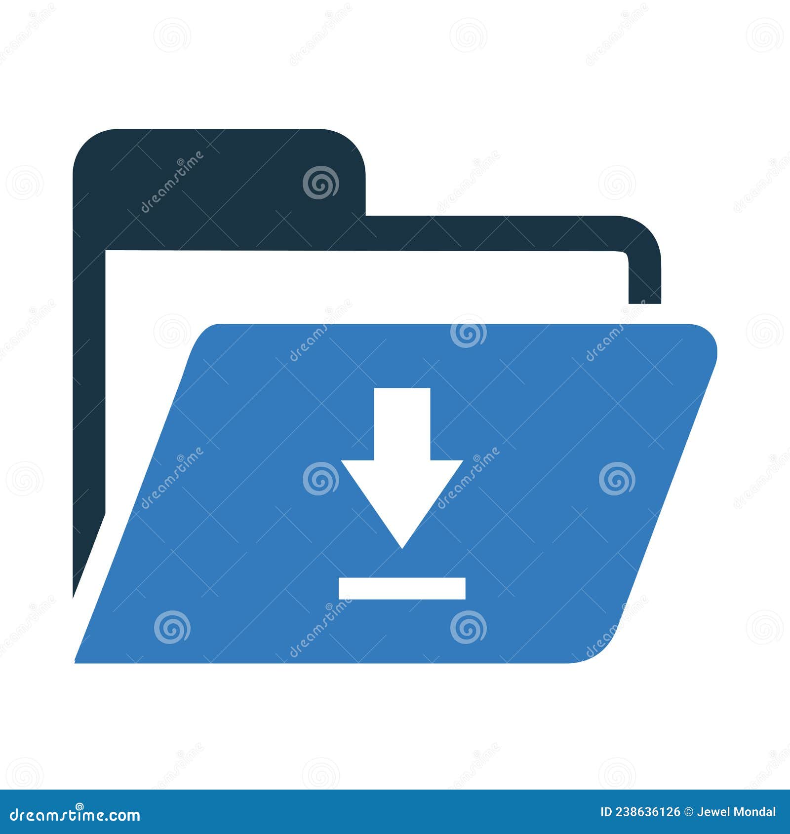 Folder, Address List, Directory, File Icon. Simple Vector Sketch. Stock ...