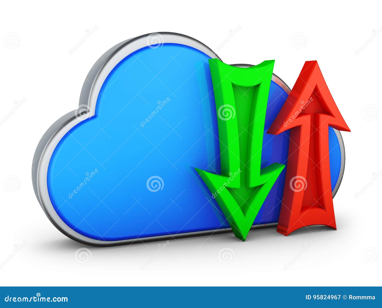 Folder and arrows stock illustration. Illustration of graphic - 95824967