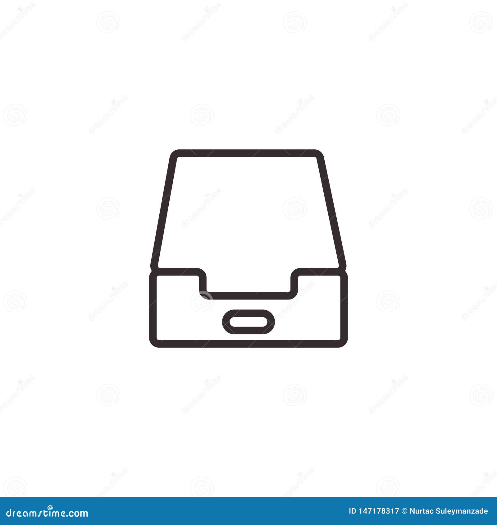 Folder Case Vector Icon, Pixel Perfect Eps10. Office Symbol Stock ...