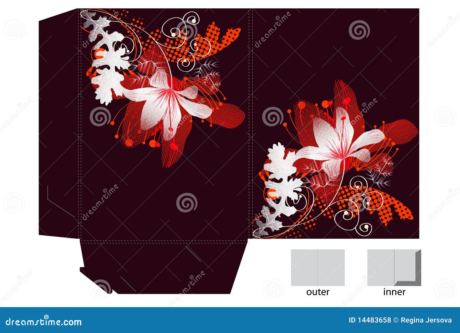 Folder design stock vector. Illustration of folder, plant - 14483658