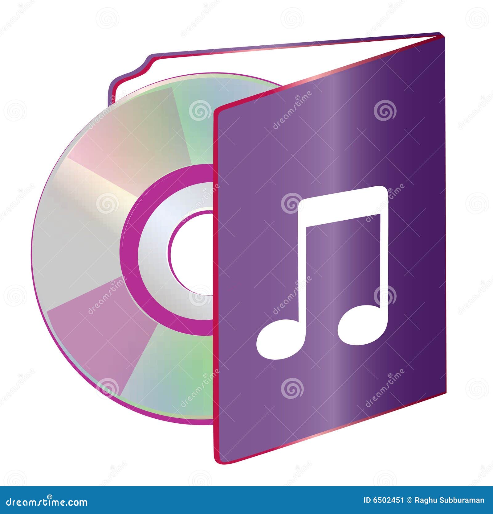 Folder disc stock illustration. Illustration of file, organize - 6502451