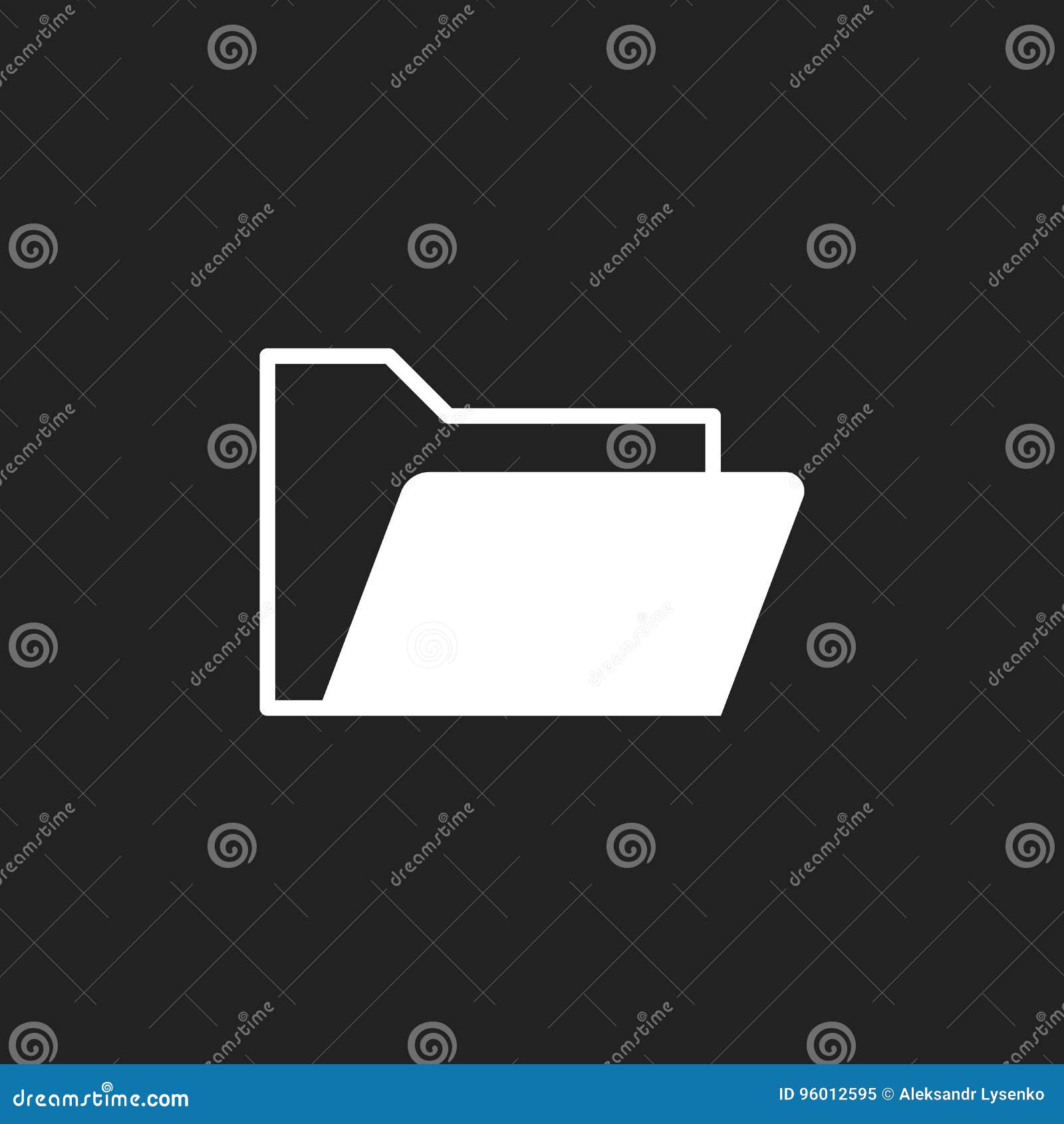 Folder Document Flat Vector Icon. Archive Data File Symbol Logo Stock ...