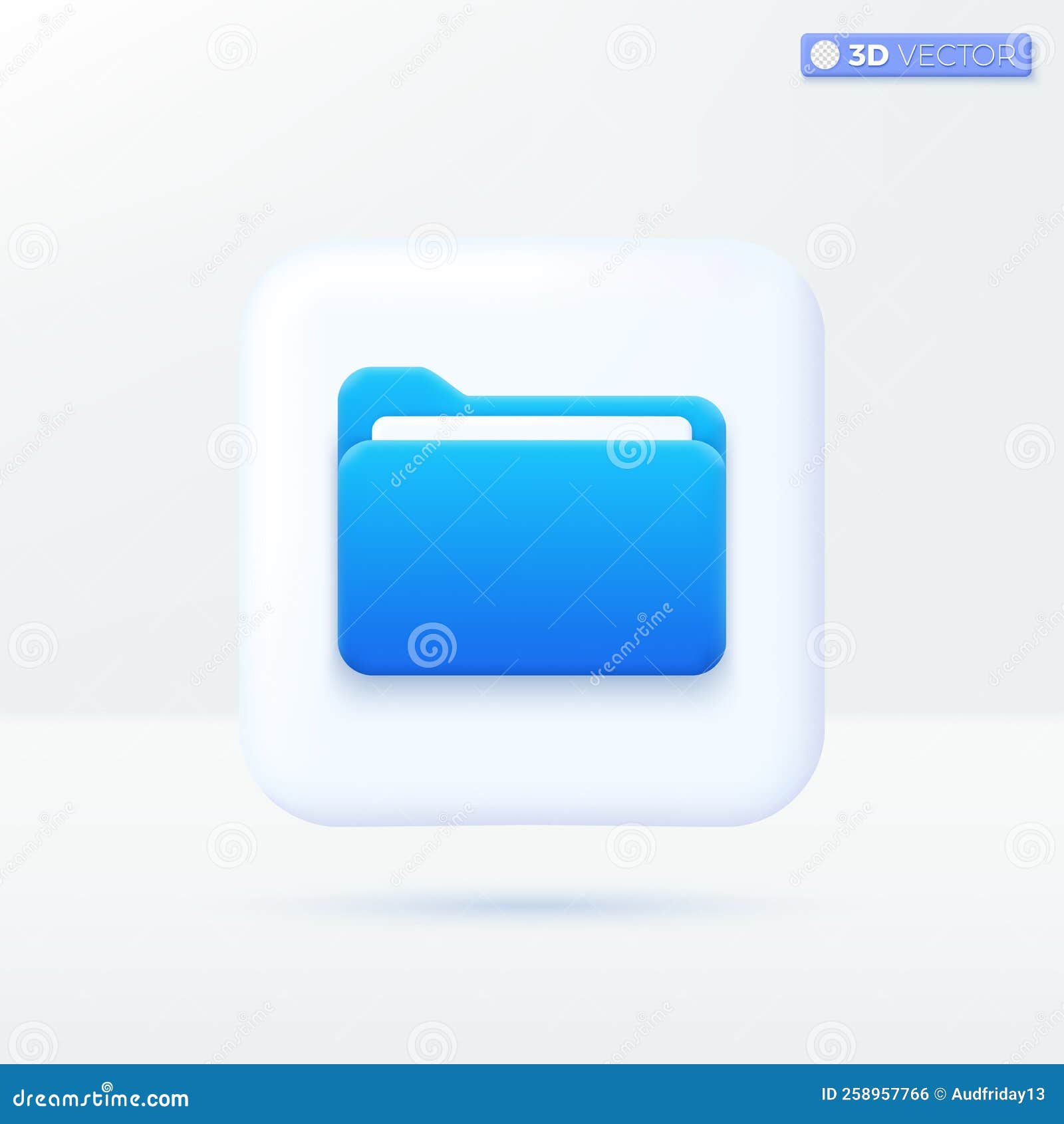 Folder and Document Icon Symbols. Paper, Directory, Portfolio, File ...