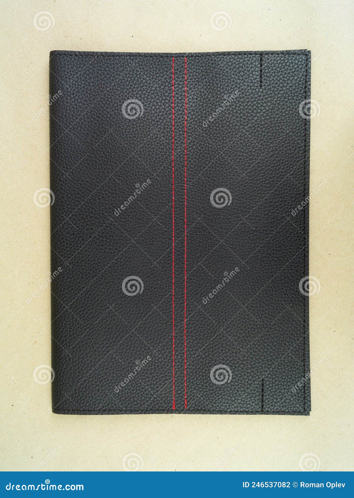 Folder for Documents, Passport and Driver`s License Stock Photo - Image ...