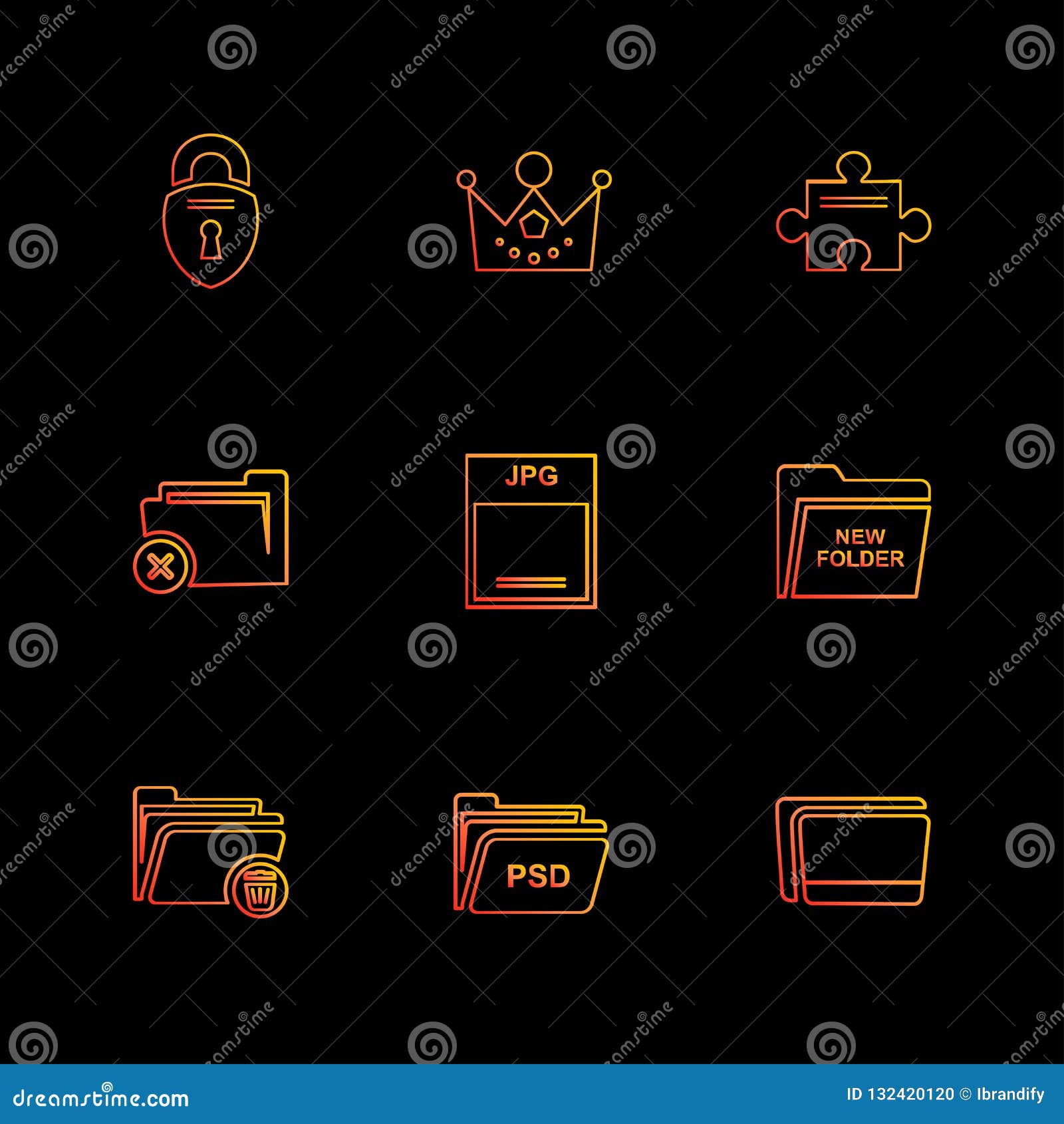 Folder , Files , Directory , Search , Code , Eps Icons Set Vector Stock ...
