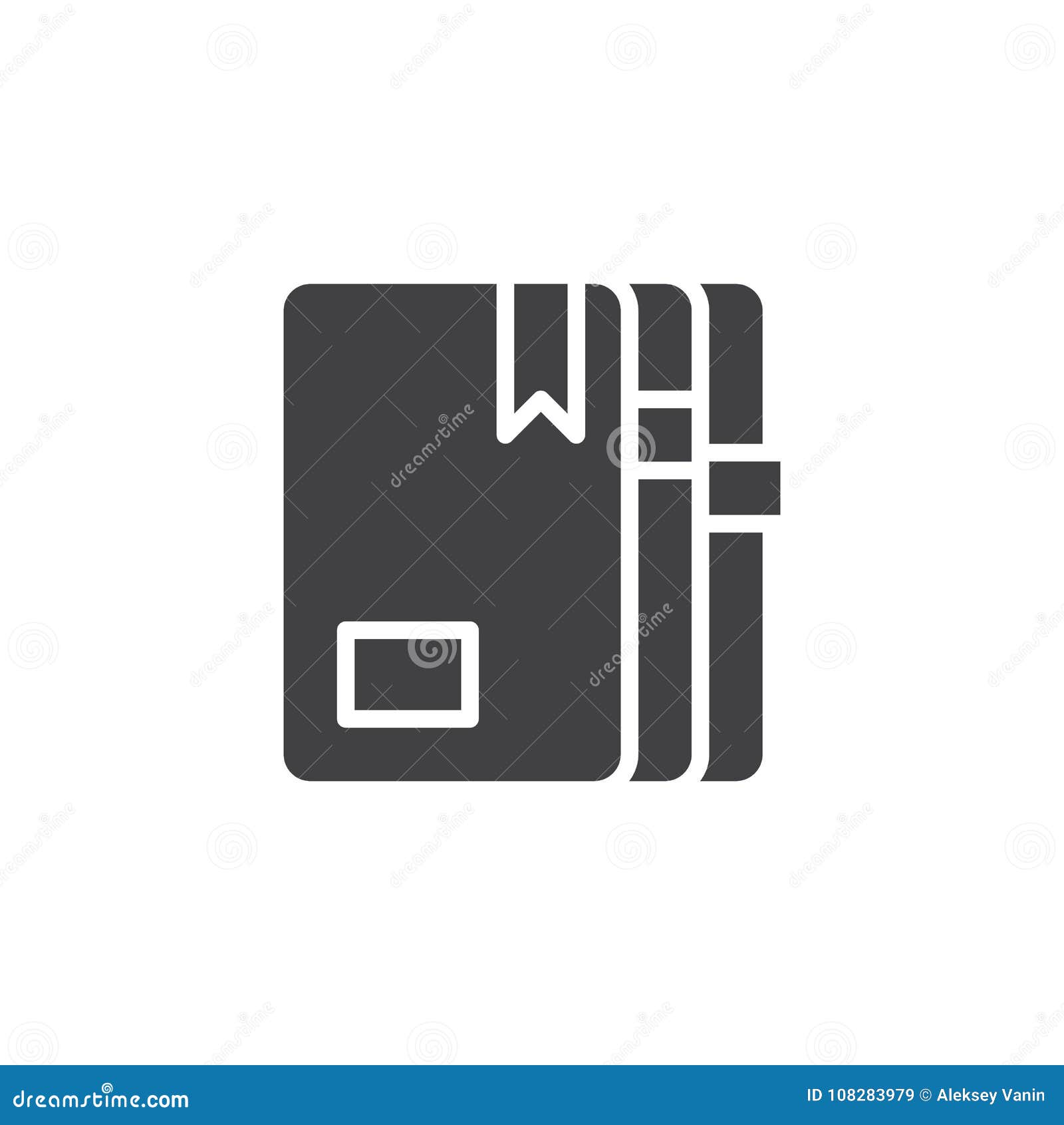 Folder Files with Tag Mark Icon Vector Stock Vector - Illustration of ...