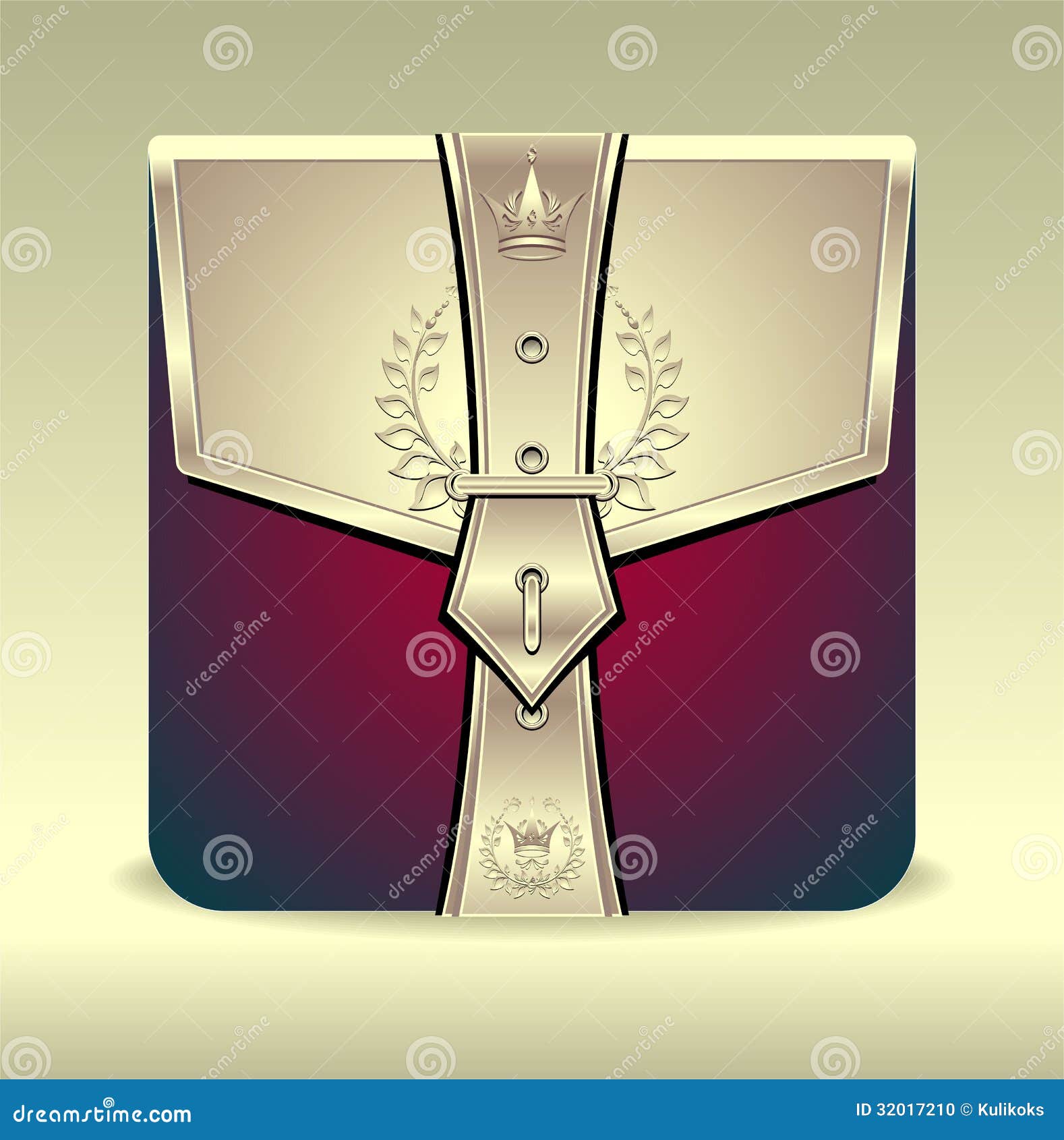 Crown Leaves With Graduation Cap And Certificate Vector Illustration ...